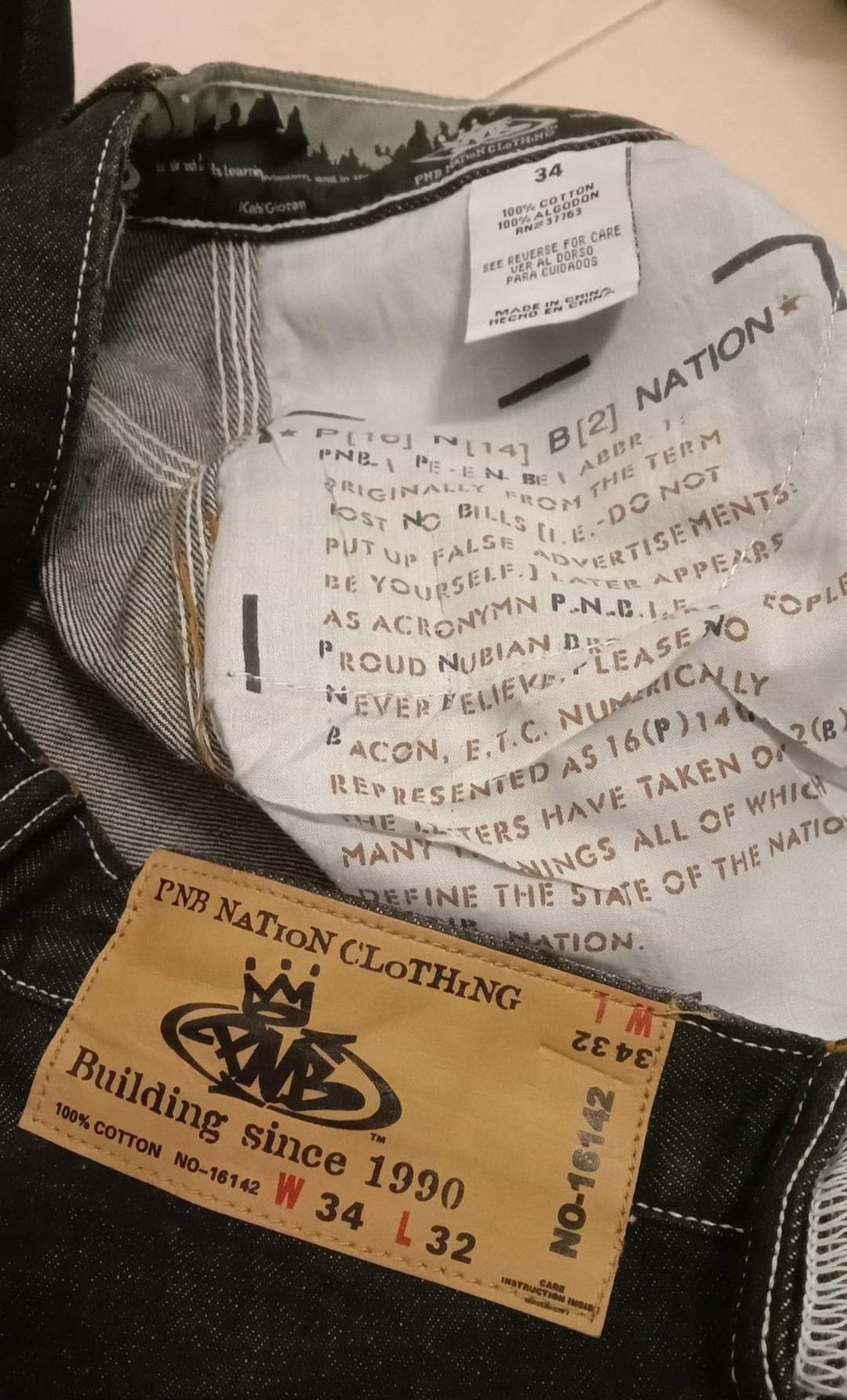 JNCO × Vintage PNB NATION CLOTHING x BAGGYPANTS x JNCO x EMINEM xRARE ...