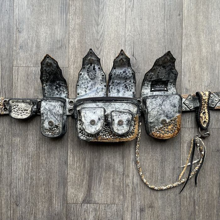 KMRii kmrii snakeskin belt pouch | Grailed