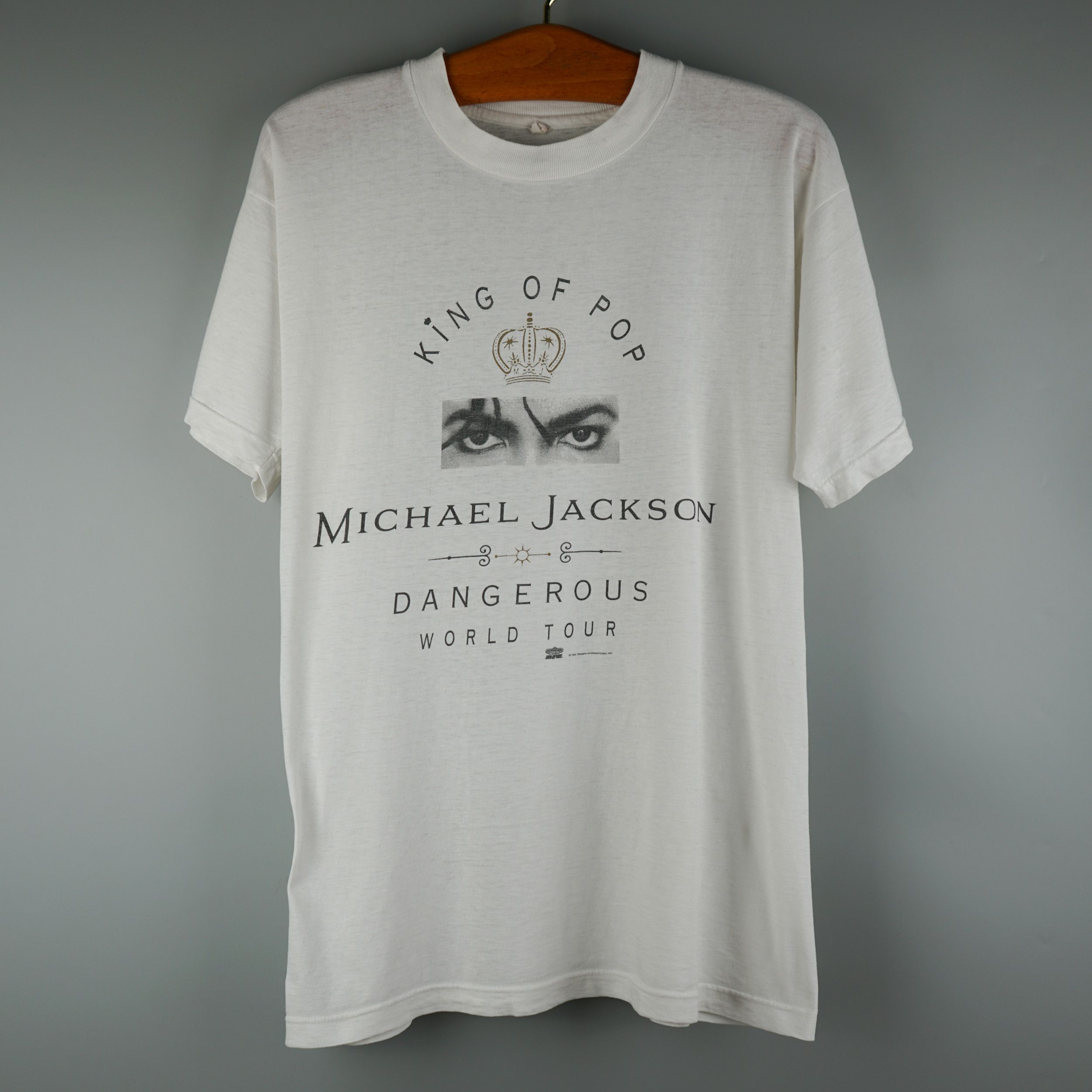 Vintage Vintage 1992 Michael Jackson Dangerous Tour T-Shirt | Grailed