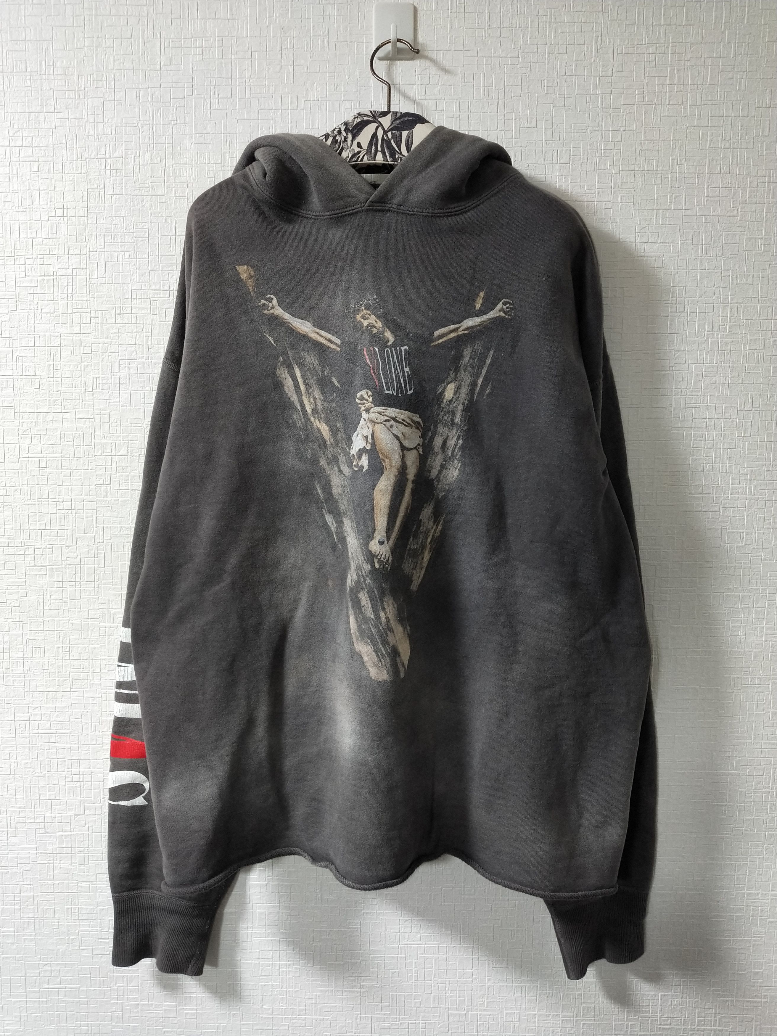 Saint Michael Vlone 'Jesus' Hoodie | Grailed