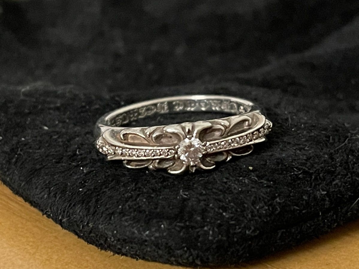 Chrome Hearts Chrome hearts diamond ring | Grailed