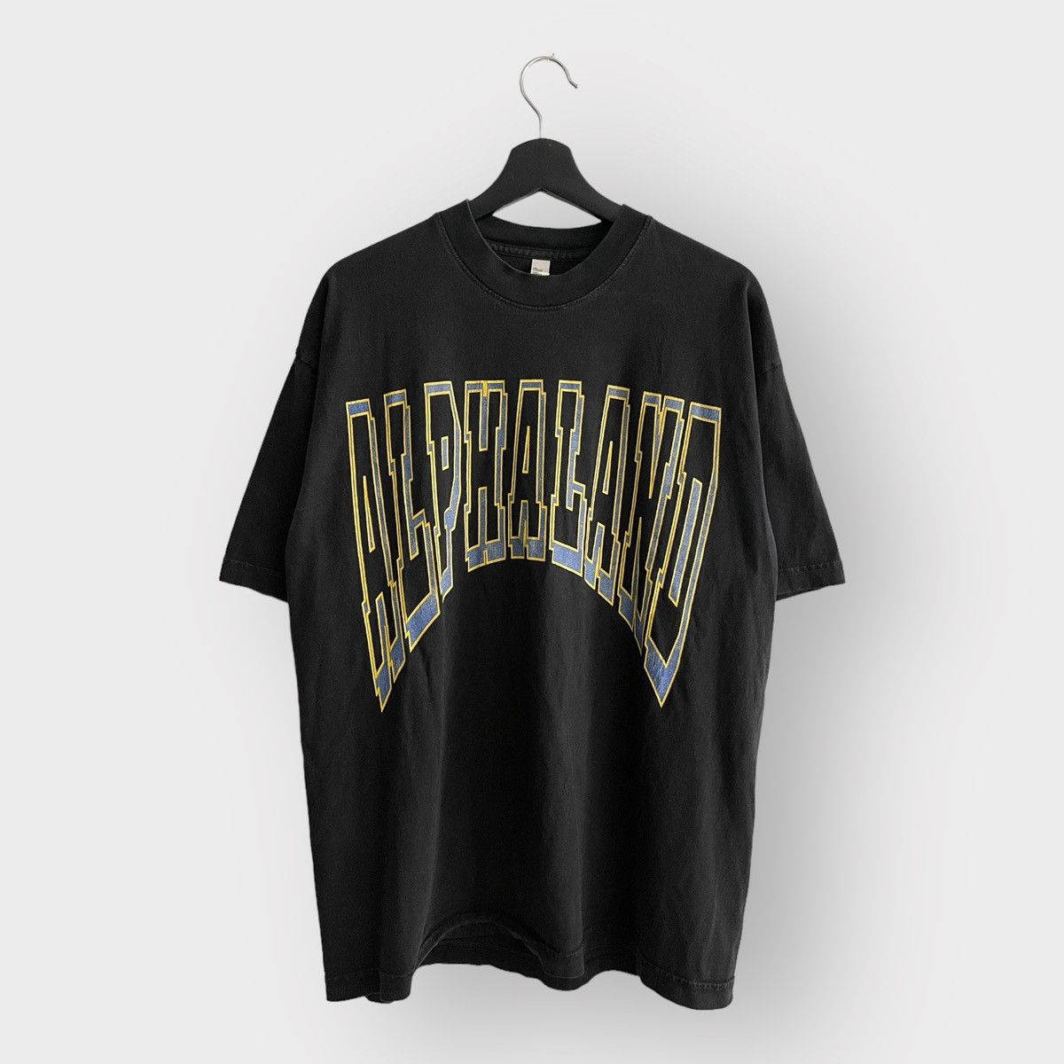 Vintage 2010s Alphaland Gym Headquarter Exclusive Jumbo Logo Tee | Grailed