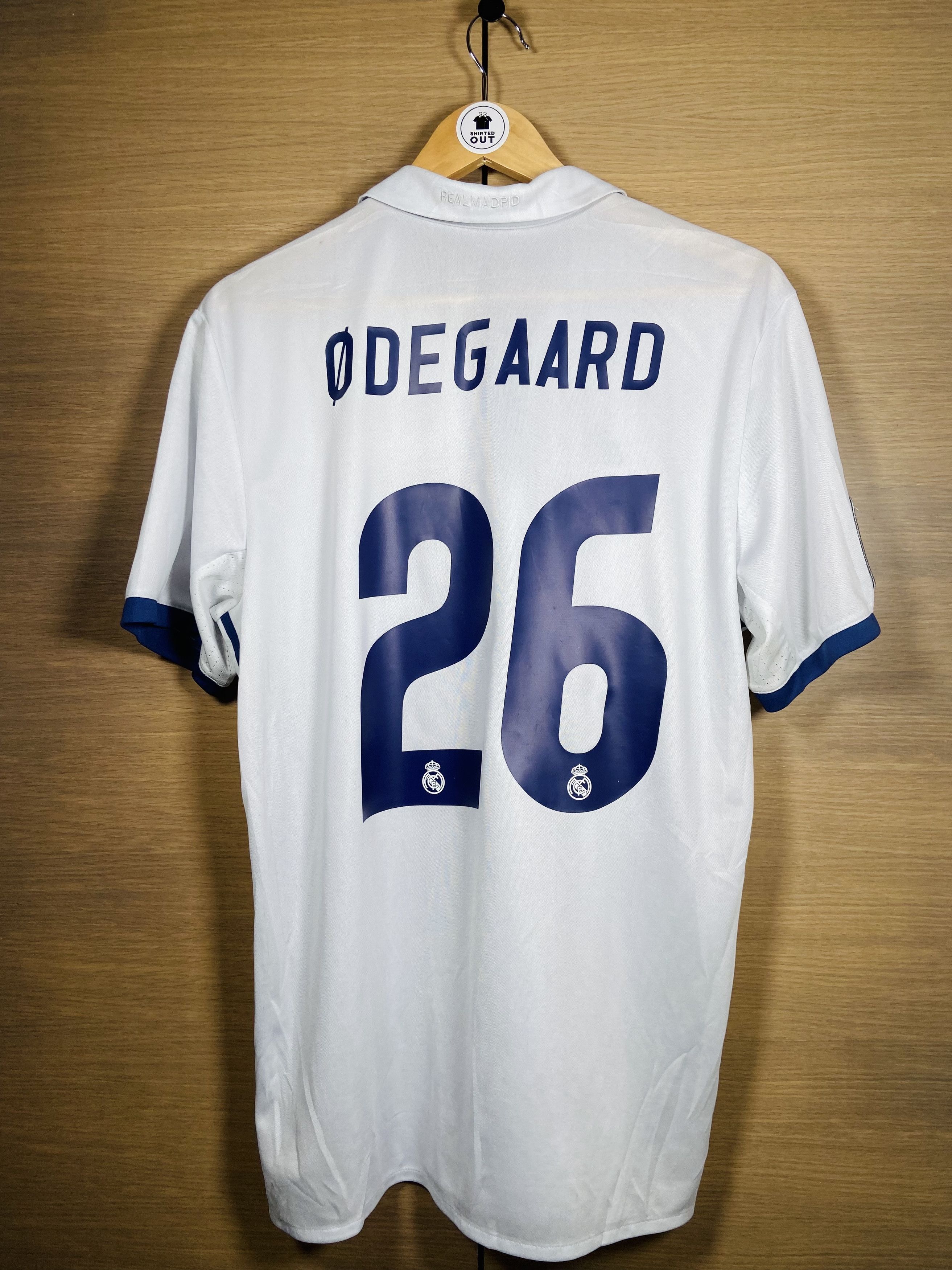 Adidas Real Madrid 2016-17 Home Shirt Odegaard #26 | Grailed