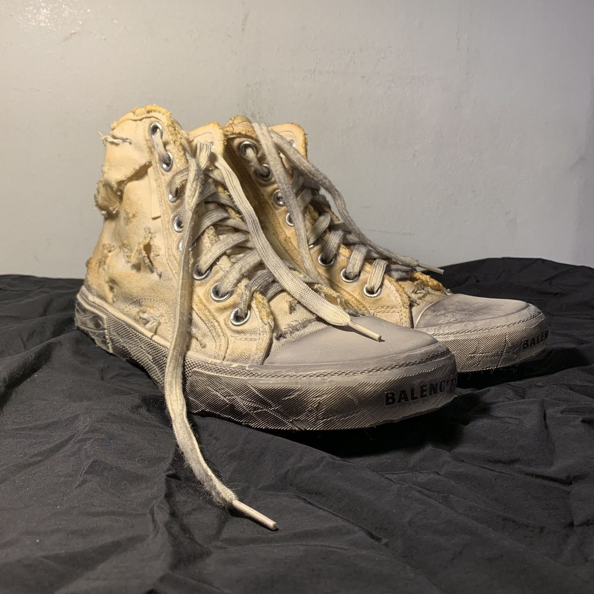 Balenciaga Super Destroyed Limited Edition Paris Sneakers | Grailed