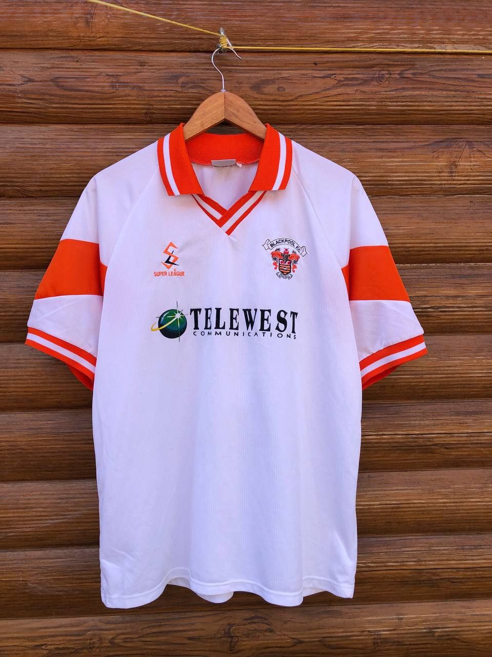 Vintage Vintage Blackpool FC Home Football Shirt Soccer Jersey | Grailed