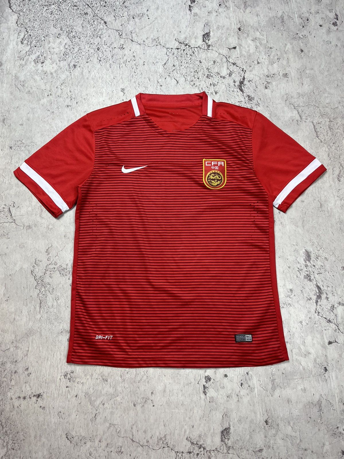 Nike × Soccer Jersey Vintage Nike CFA National Team China Soccer ...