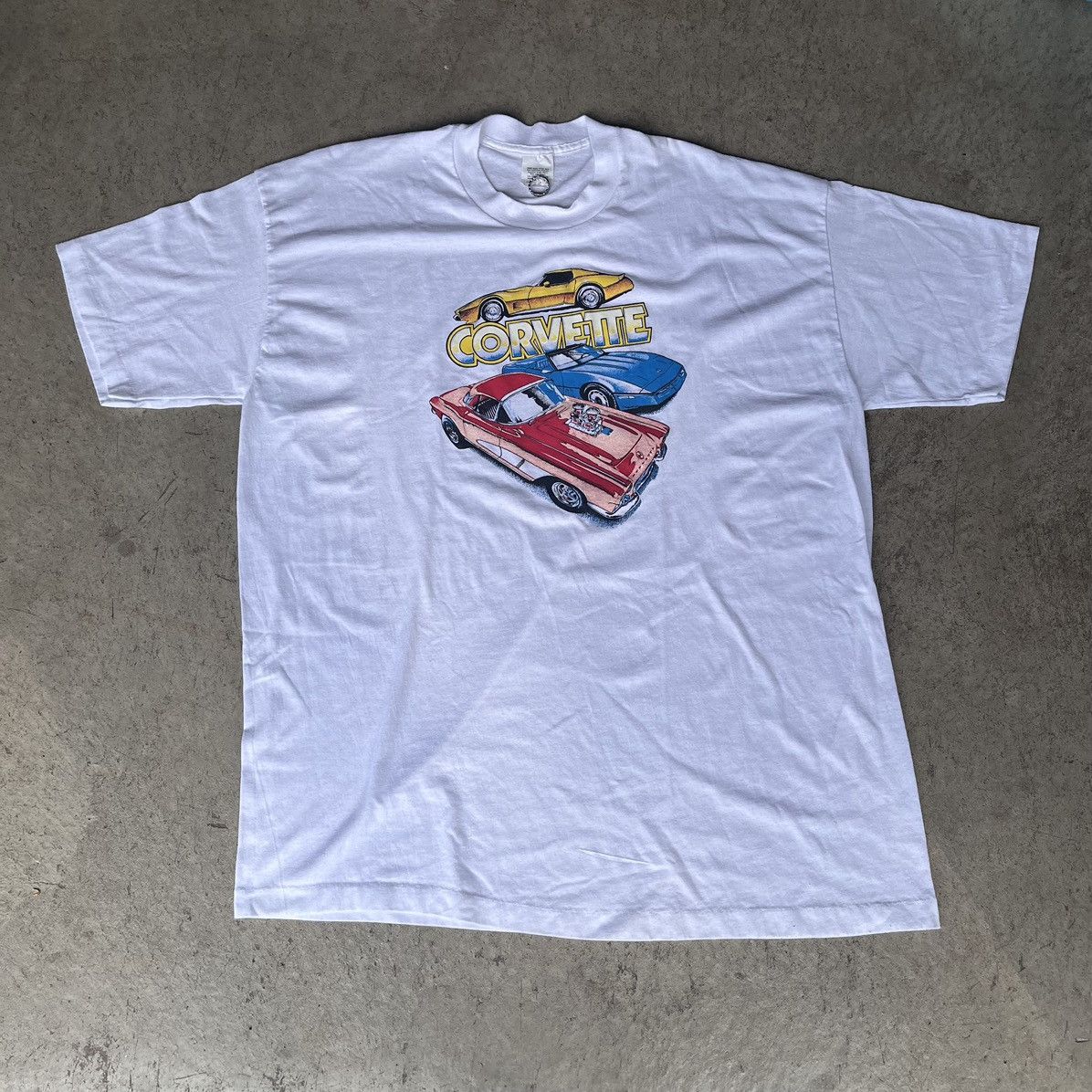 Chevrolet × Streetwear × Vintage Sick 90s Vintage Corvette Muscle Car ...