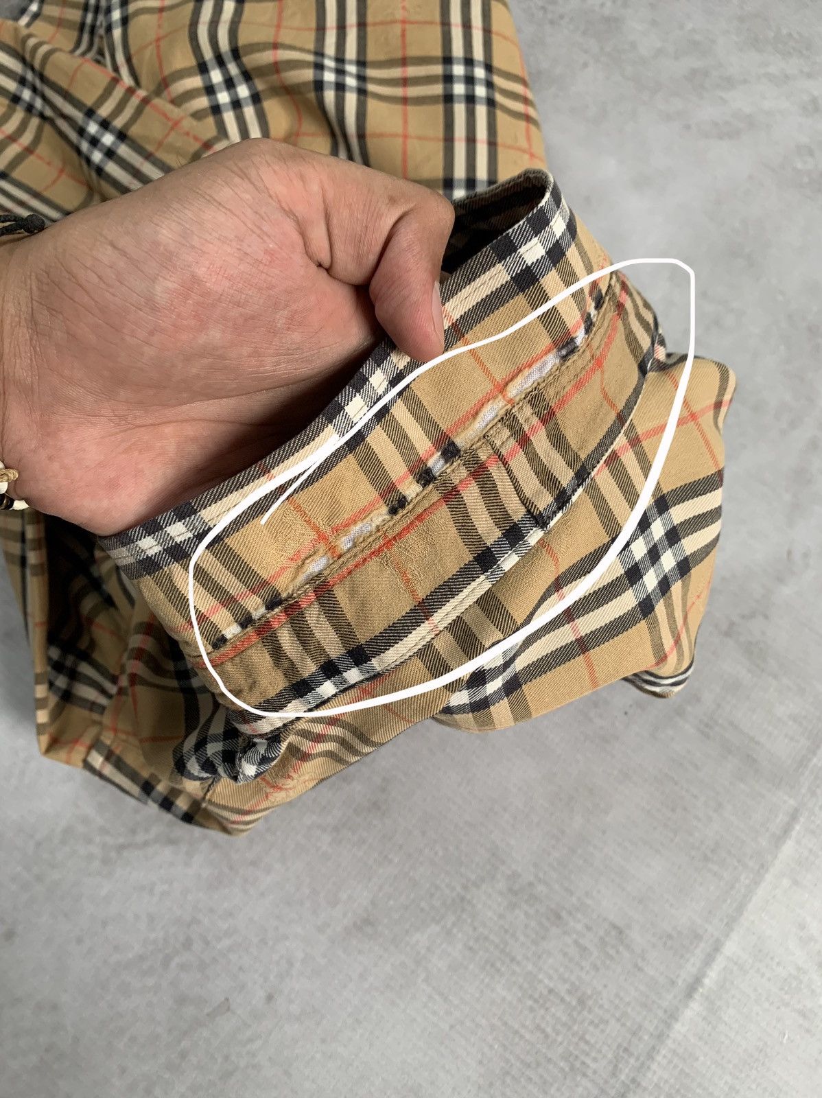 Vintage 90s Burberry Novacheck monogram button up | Grailed