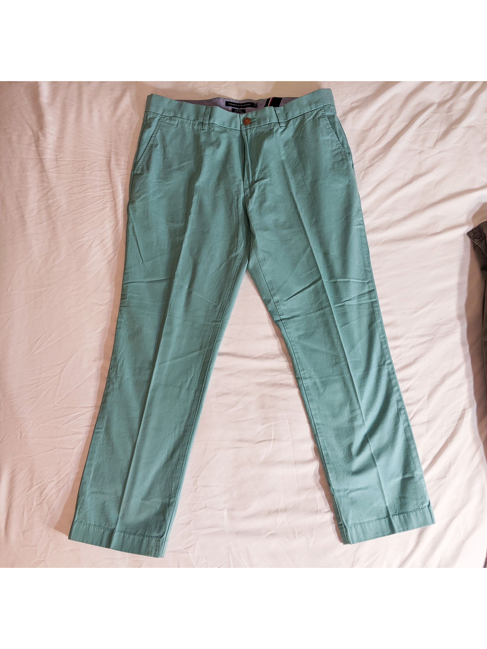 Tommy Hilfiger TOMMY HILFIGER Cyan Pants NWOT | Grailed