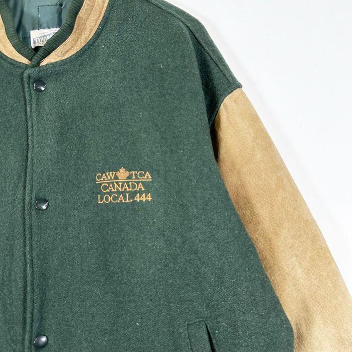 Vintage Vintage 90s Canada Varsity Letterman Jacket | Grailed
