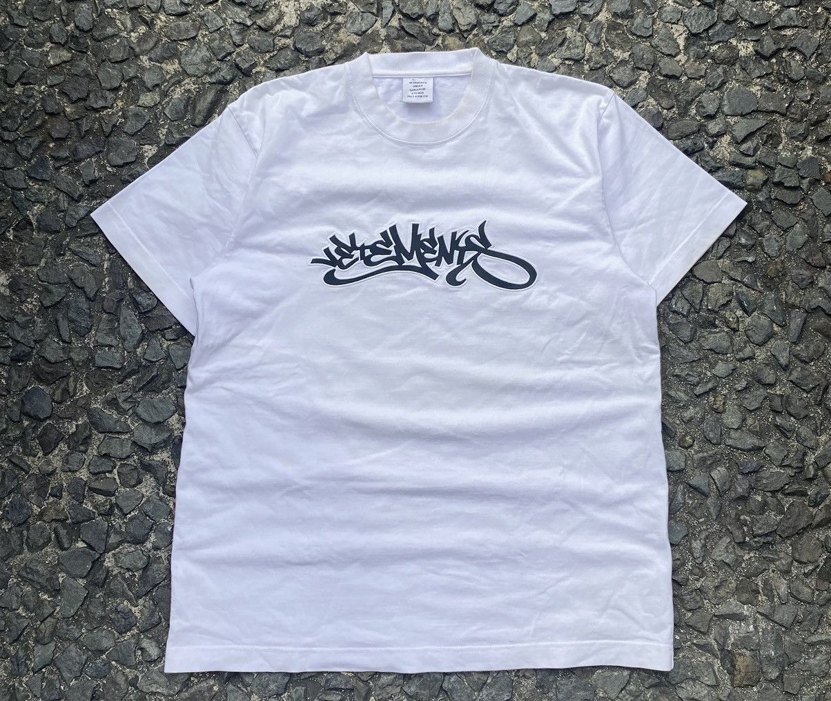 Vetements Vetements - Demna Graffiti Spencers Font Tee | Grailed