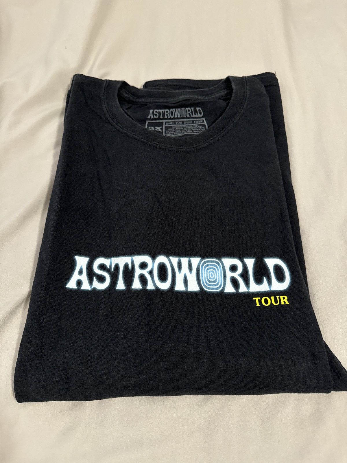 Travis Scott Astroworld Tour Tee - Brand New XXL | Grailed