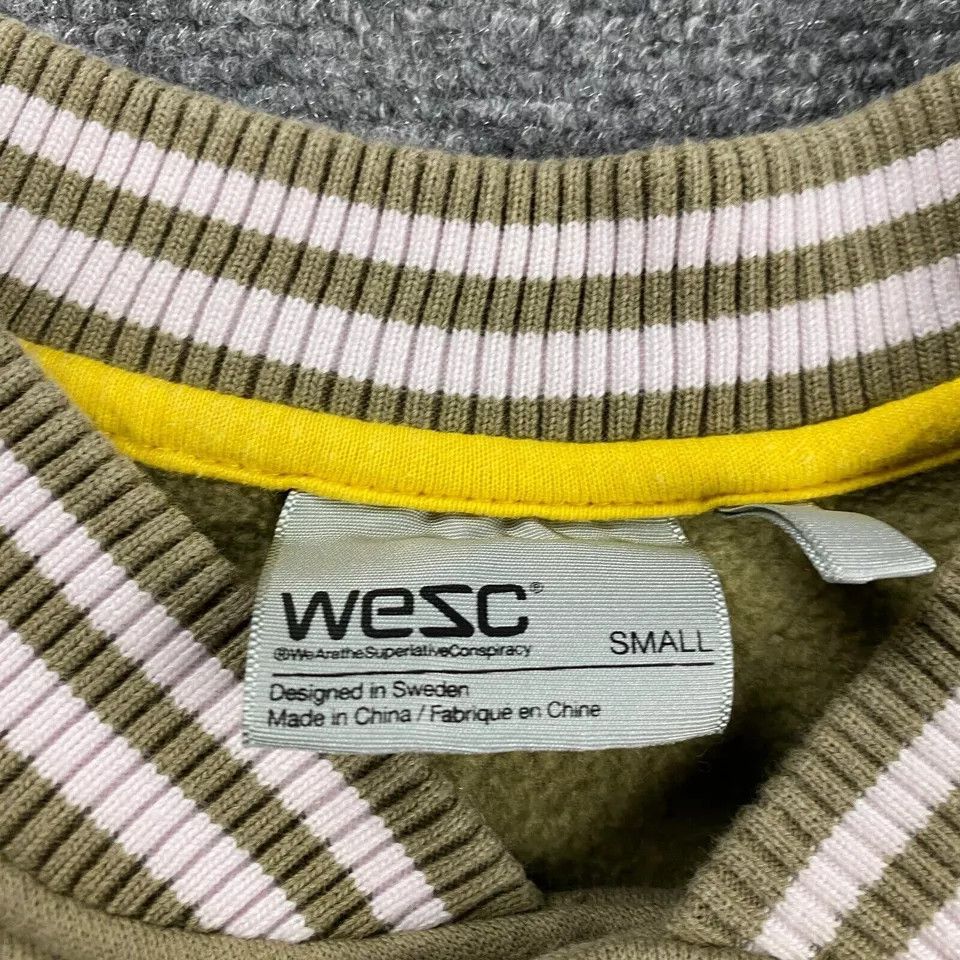 Wesc WESC Varsity Jacket Men's Small Snap Casual Embroidered | Grailed