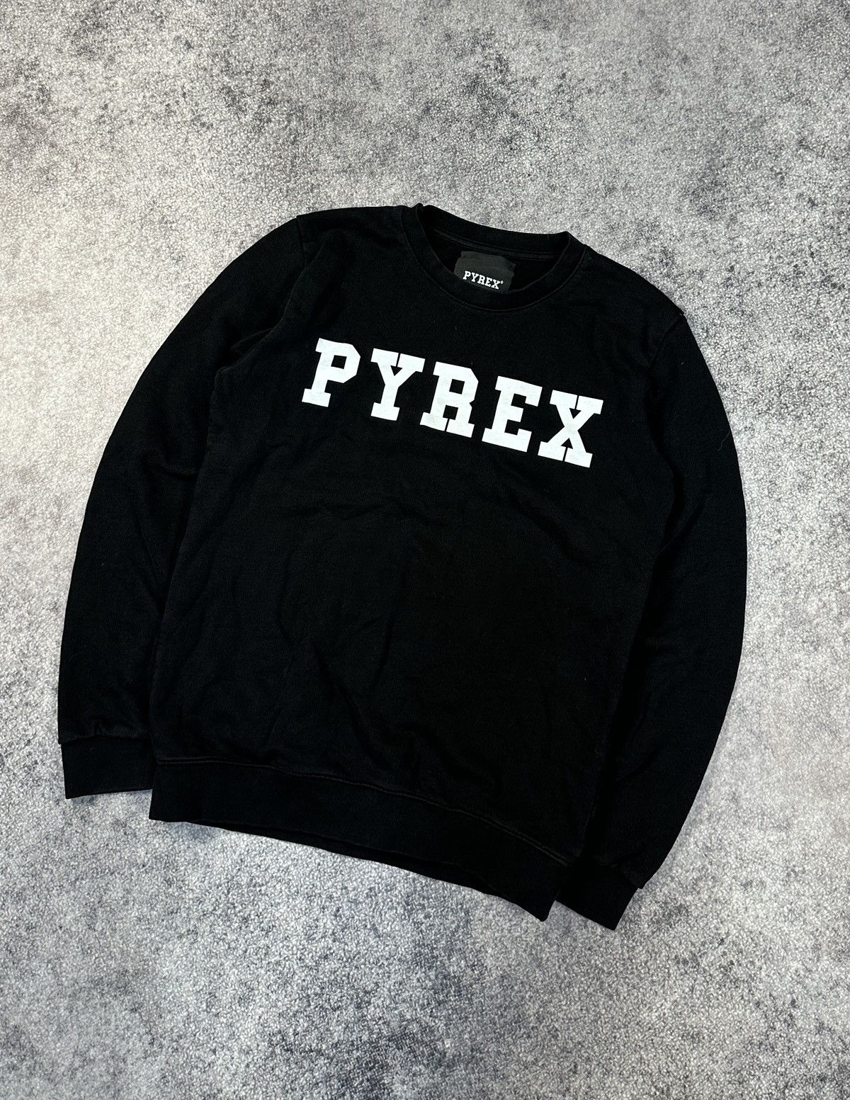 Pyrex Vision Pyrex Sweatshirt Logo Very Rare Streetwear USA Casual VTg ...