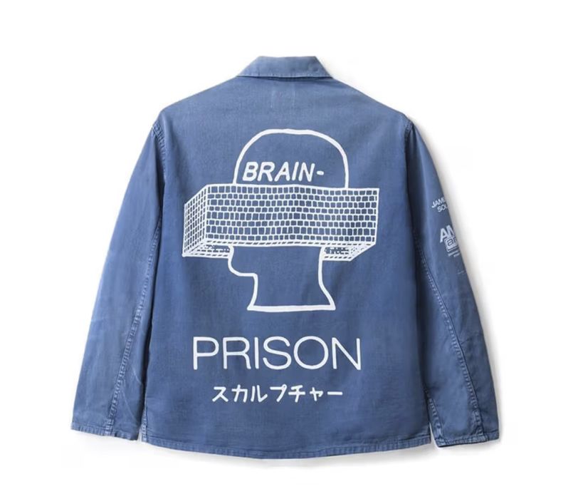 Brain Dead Brain Dead Clay Arlington Prison Jacket 2019 DSM Exclusive ...