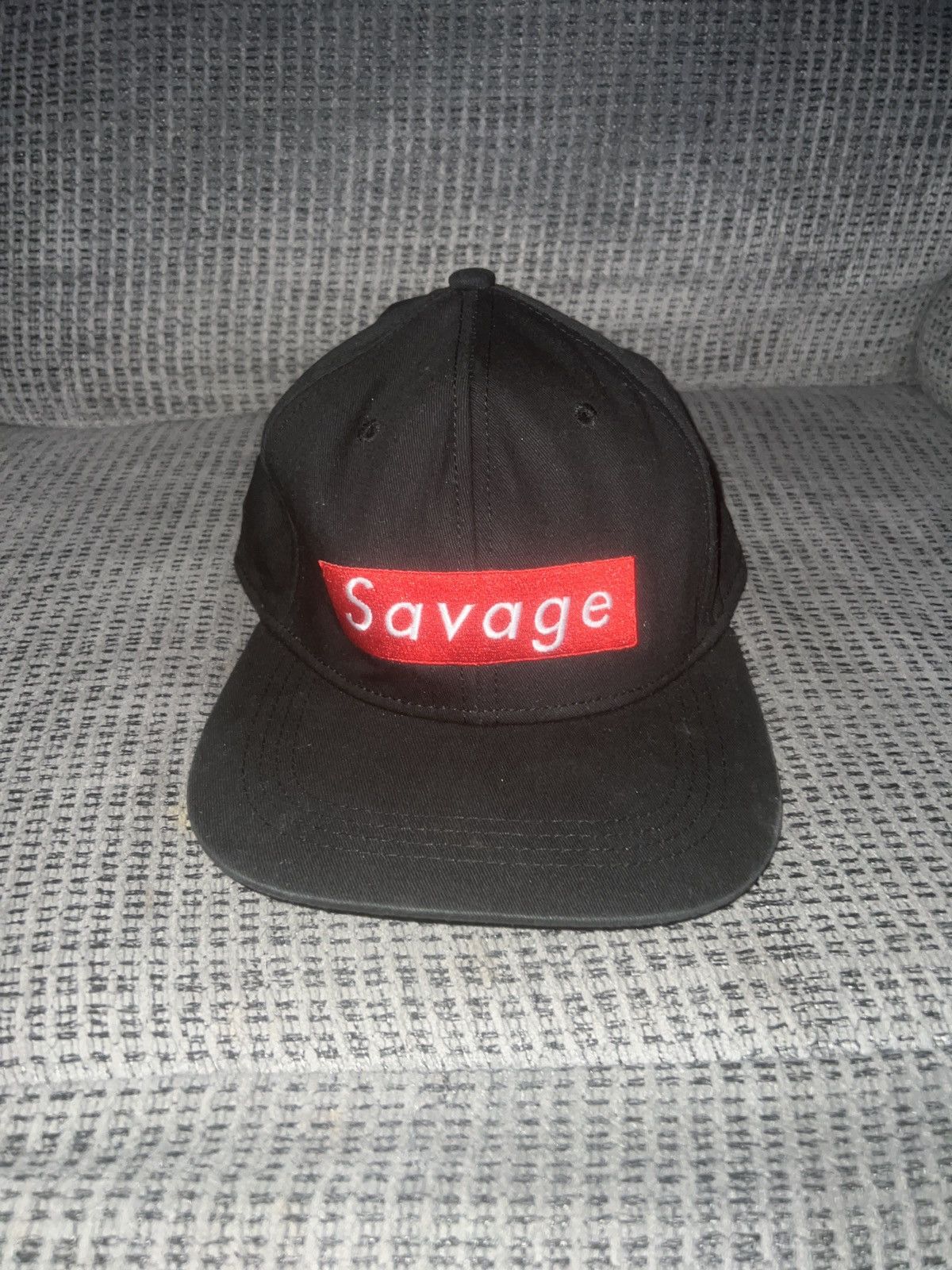 Vintage Beautiful Giant Savage Box Logo Snapback | Grailed