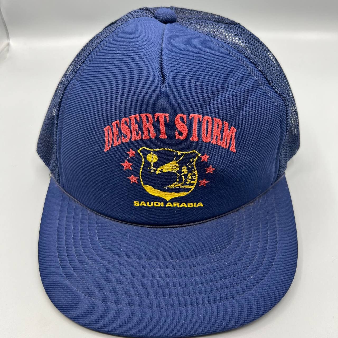 Vintage Desert Storm Saudi Arabia Trucker Hat Men Youngan Snap Back ...