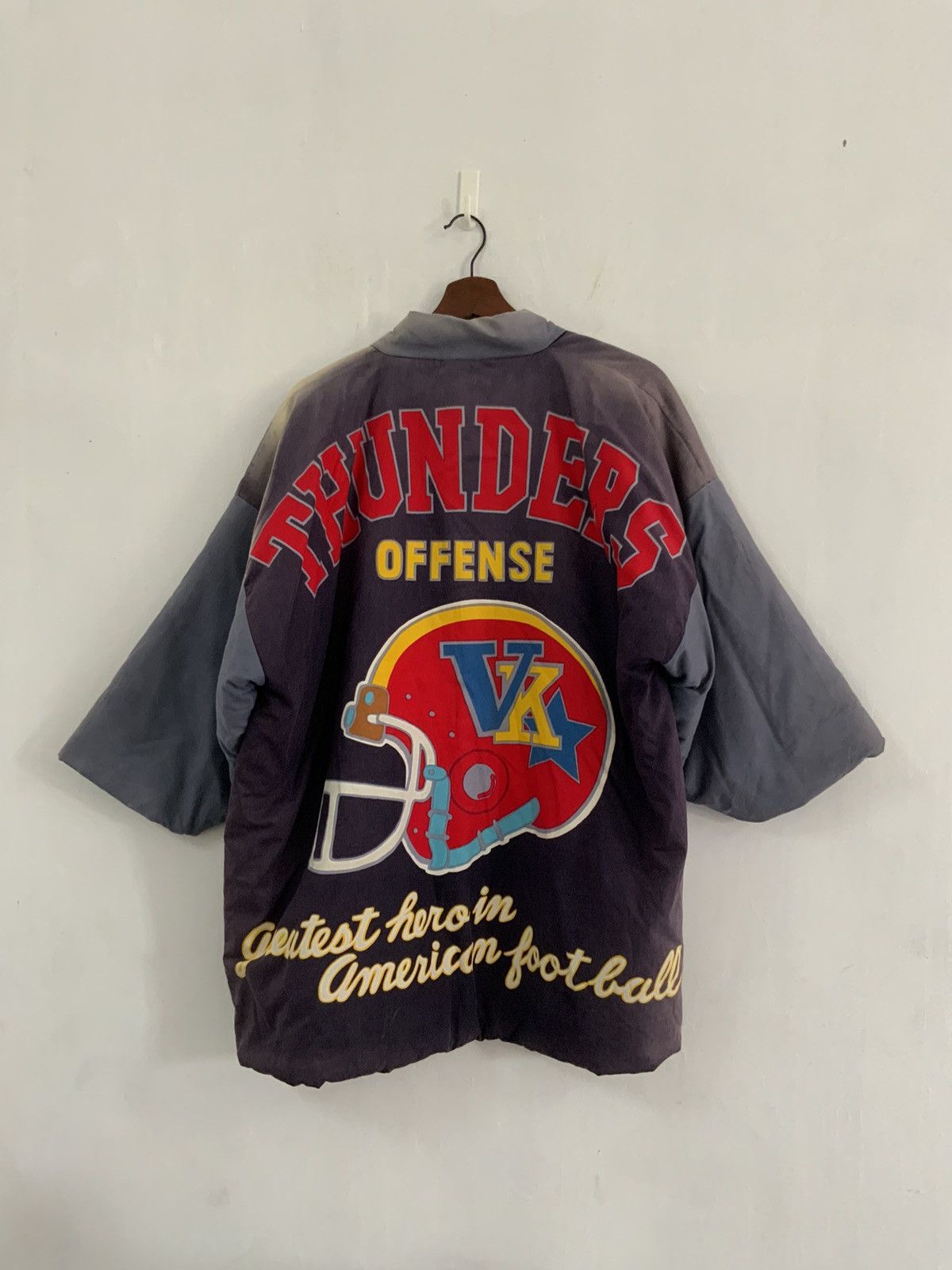 Archival Clothing Vintage Thunder Offense Fade Japan Kimono | Grailed