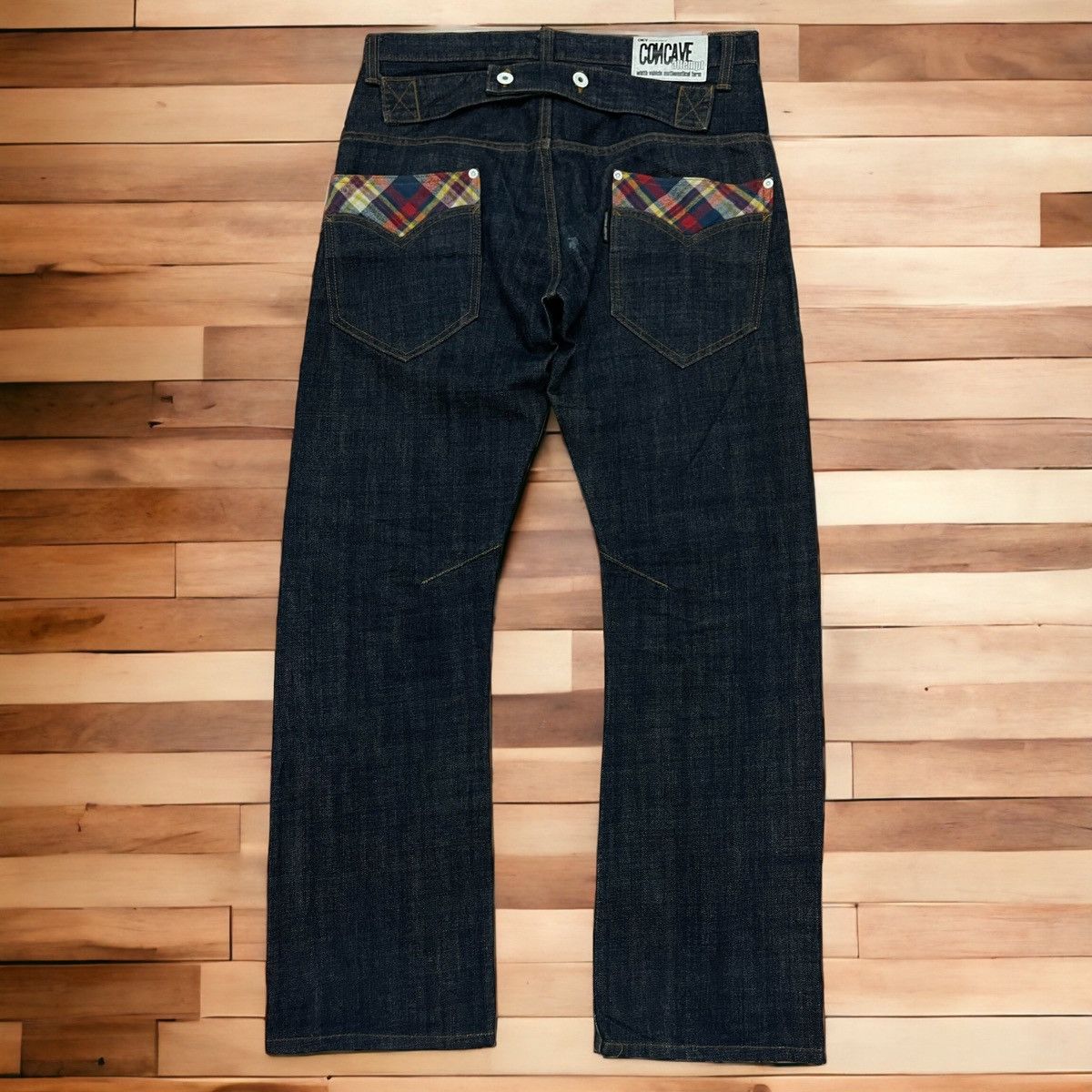 Archival Clothing Concave Attempt Nice Design Denim Jeans | Grailed