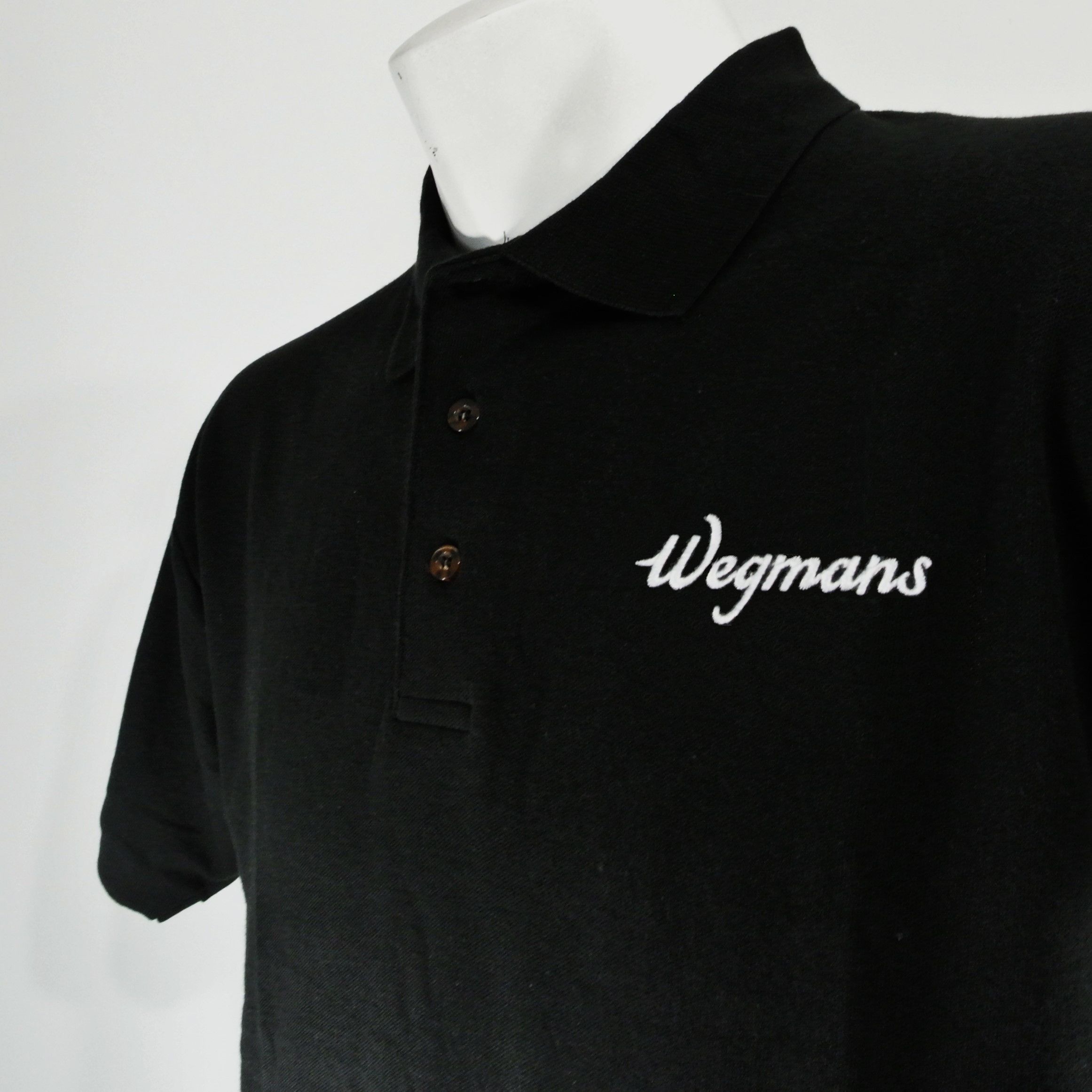 Other WEGMANS Grocery Store Employee Uniform Black Polo Shirt | Grailed