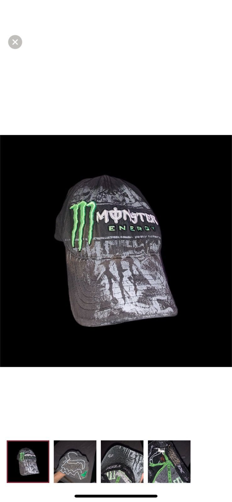 Fox Racing Limited Edition Monster Energy c Fox Racing Cap | Grailed