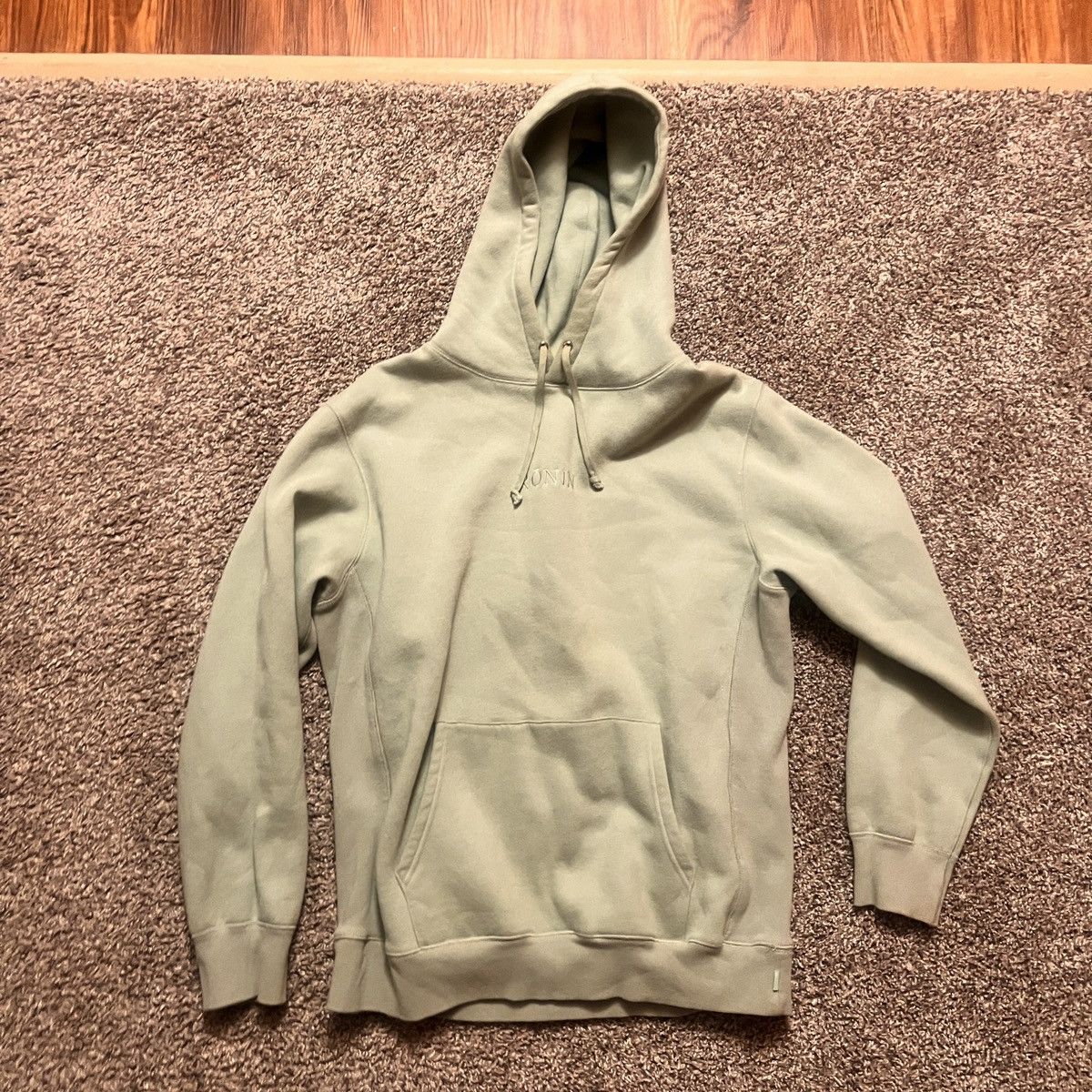 Ronin Division Ronin Division Tonal Hoodie (Mint Green) | Grailed