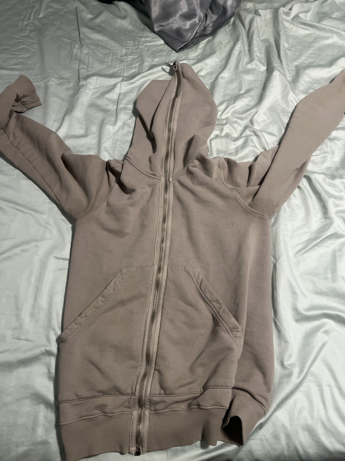 Rick Owens Drkshadow gimp rick owens zip up hoodie | Grailed