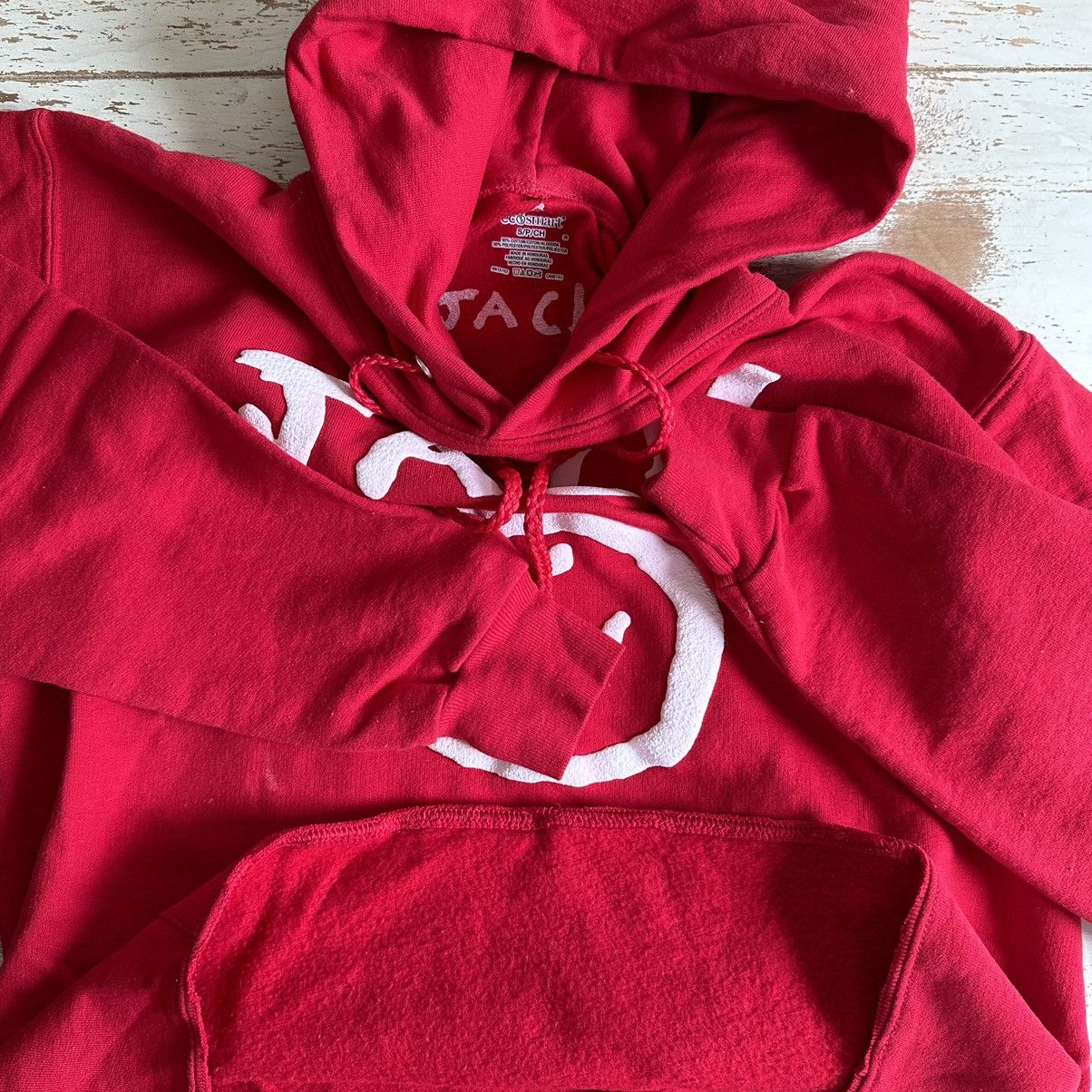 Vintage Happy Jack Custom Puff Print Smiley Face Cropped Hoodie | Grailed