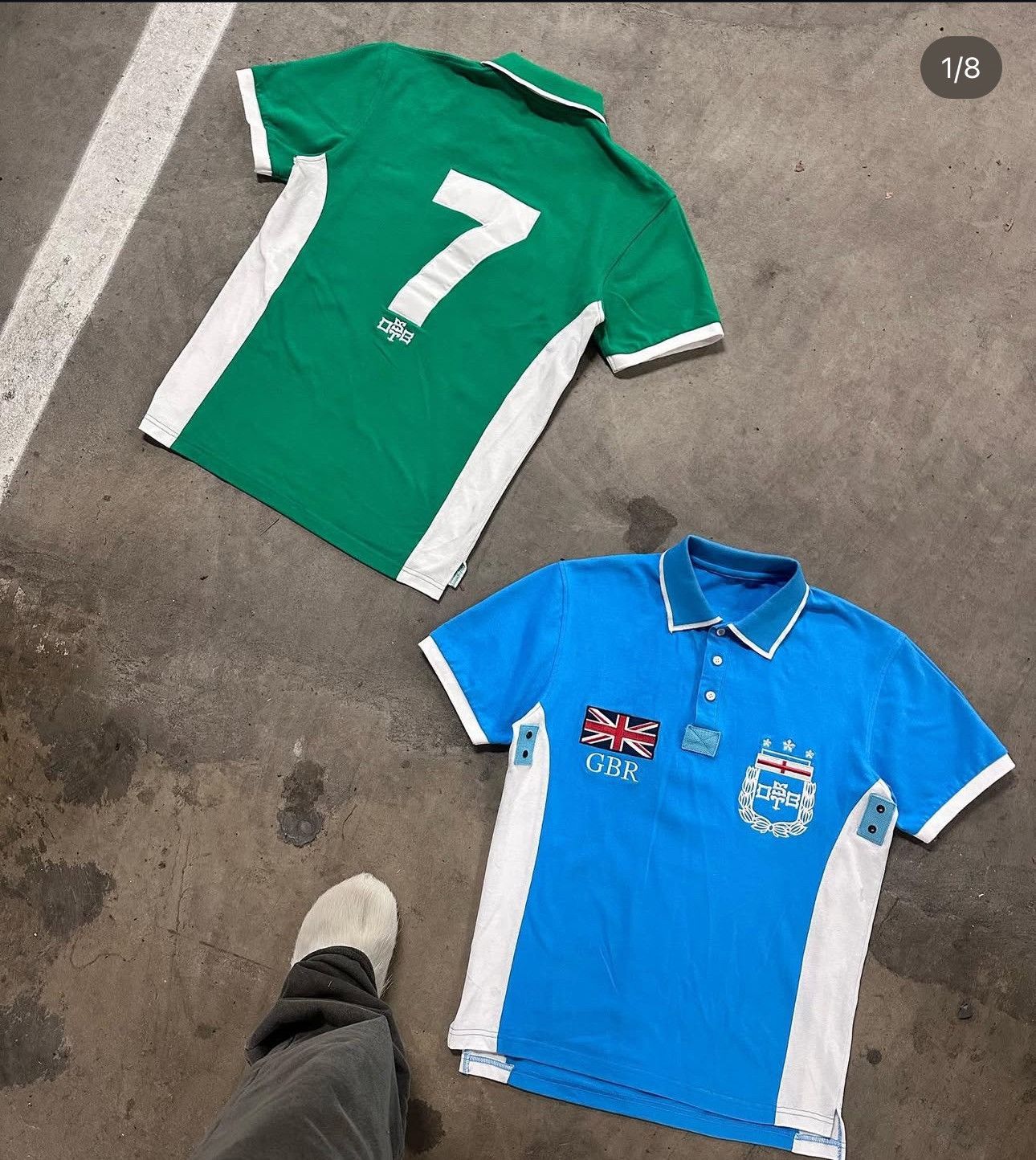 Designer × Osbbat × Streetwear Osbatt Years Of Tears Nigeria Polo | Grailed