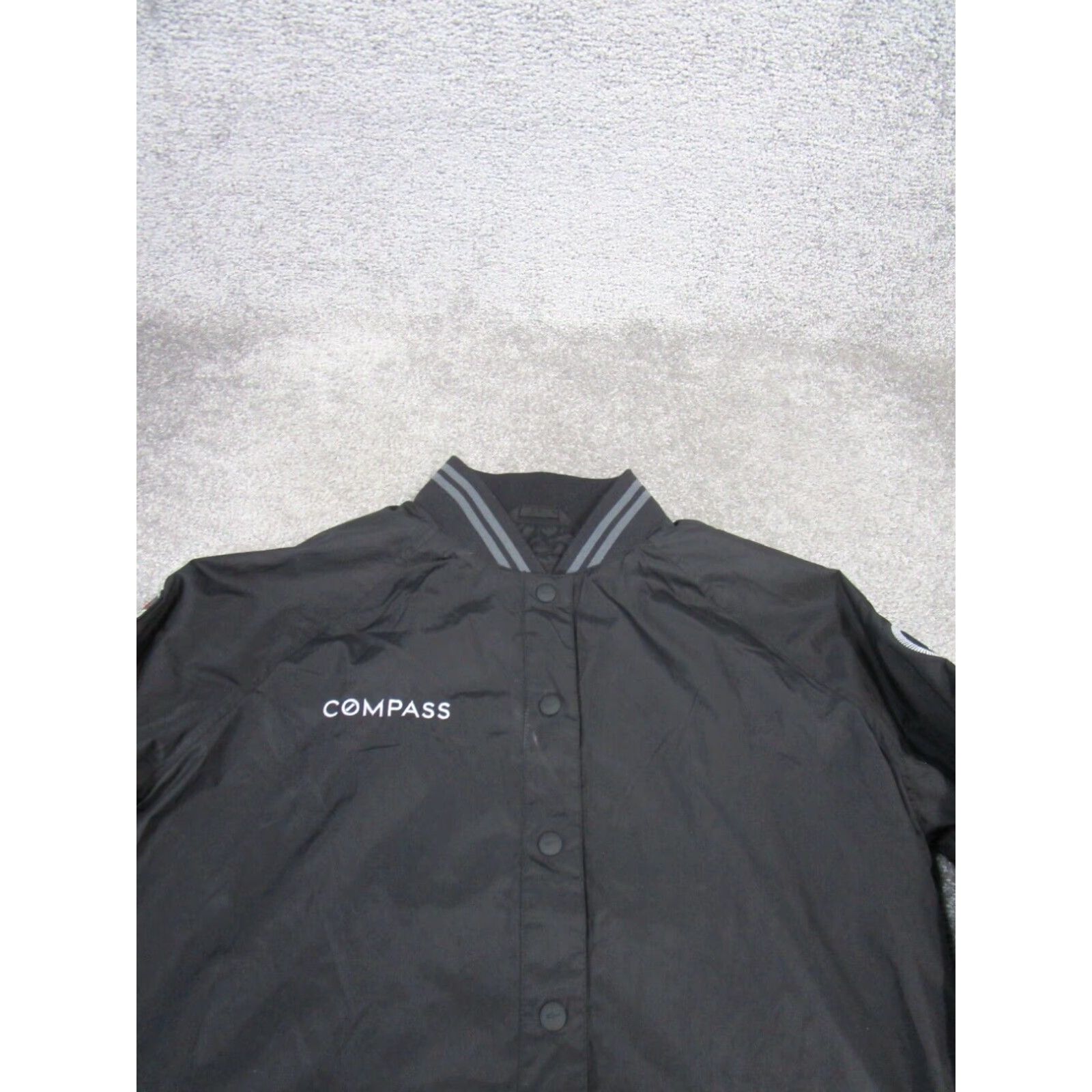 Roots Roots 73 Jacket Womens Medium Softshell Lightweight Bomber Black ...