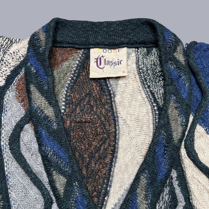 Vintage Vtg Coogi Multicolor Hip Hop Rap Knit Australian Cardigan | Grailed