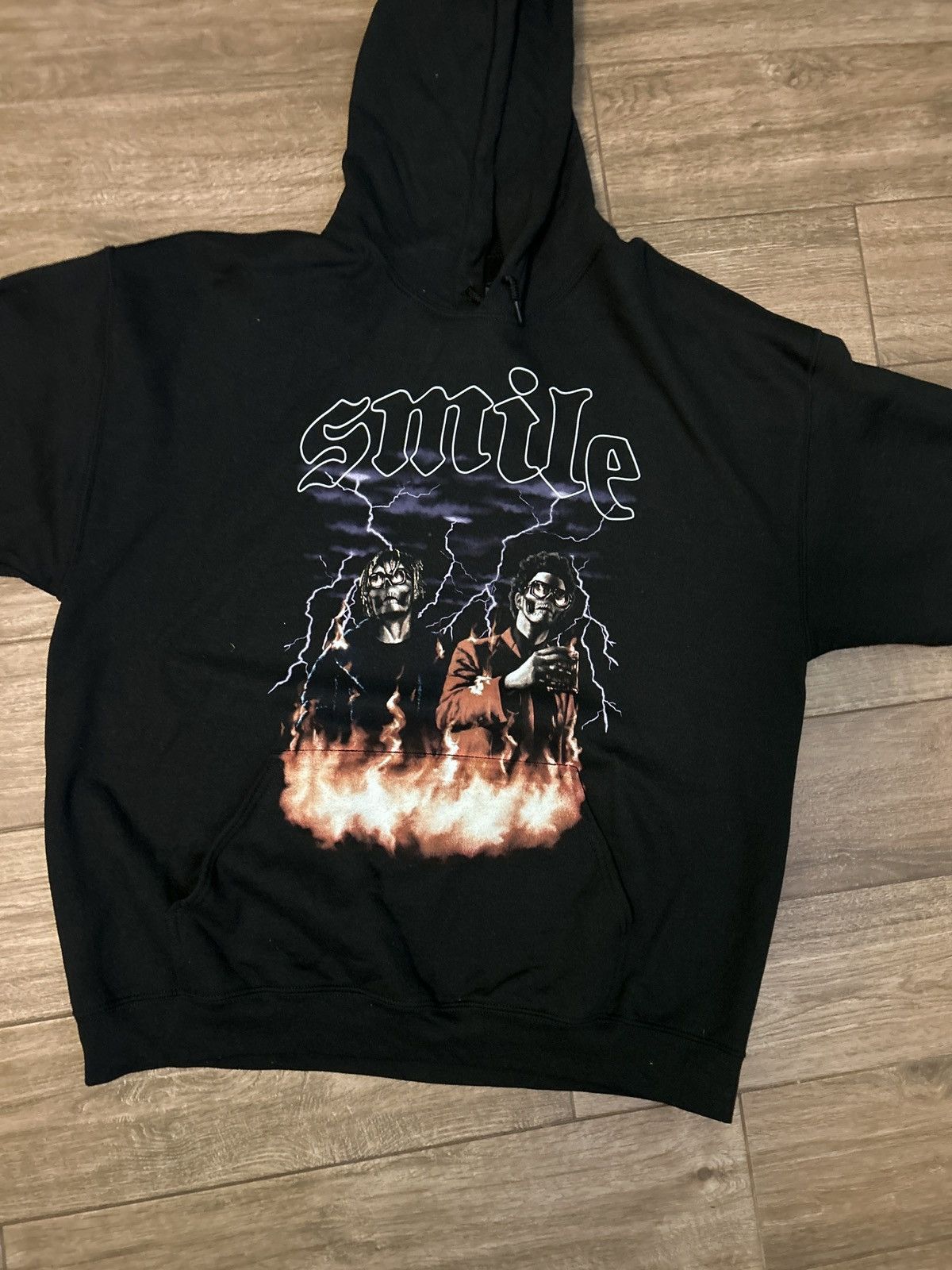 The Weeknd The Weeknd and Juice Wrld collab hoodie | Grailed