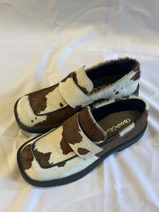CamperLab CamperLab 1978 cow print loafers | Grailed