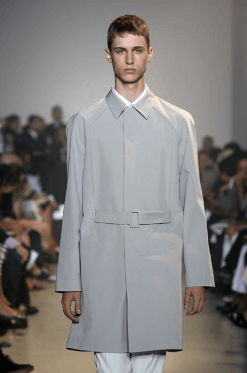 Jil Sander × Raf Simons Raf Simons x Jil Sander SS08 Origami Raincoat ...