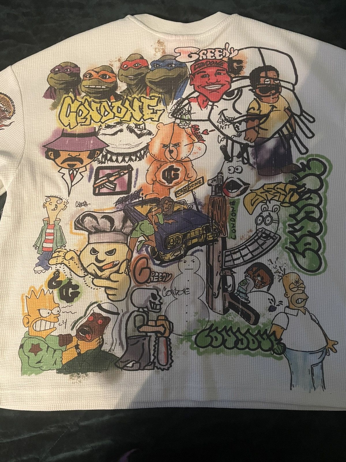 Streetwear Small Greedy unit/condone long sleeve thermal | Grailed