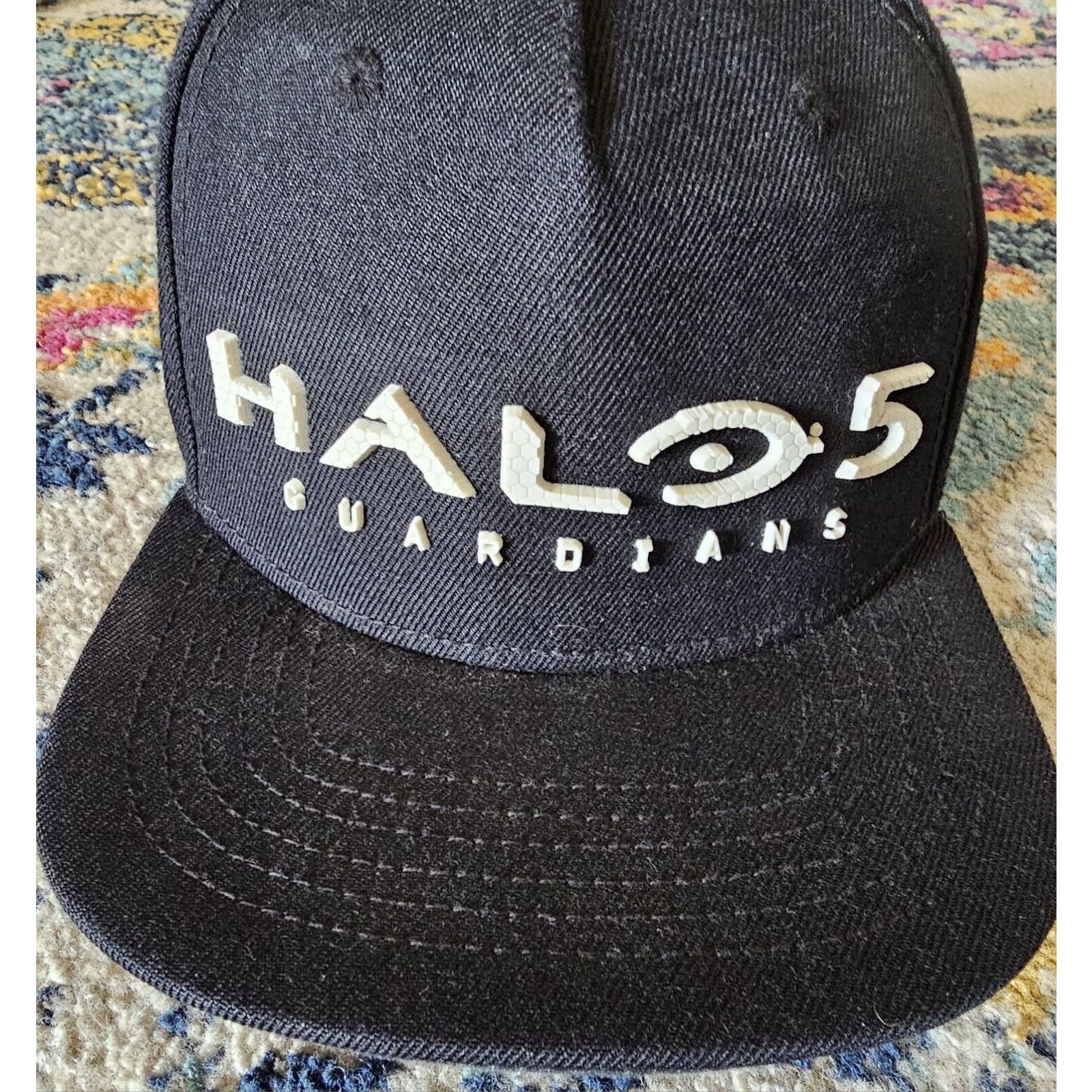 Microsoft HALO 5 GUARDIANS xbox Microsoft 2015 Snapback Hat Black | Grailed