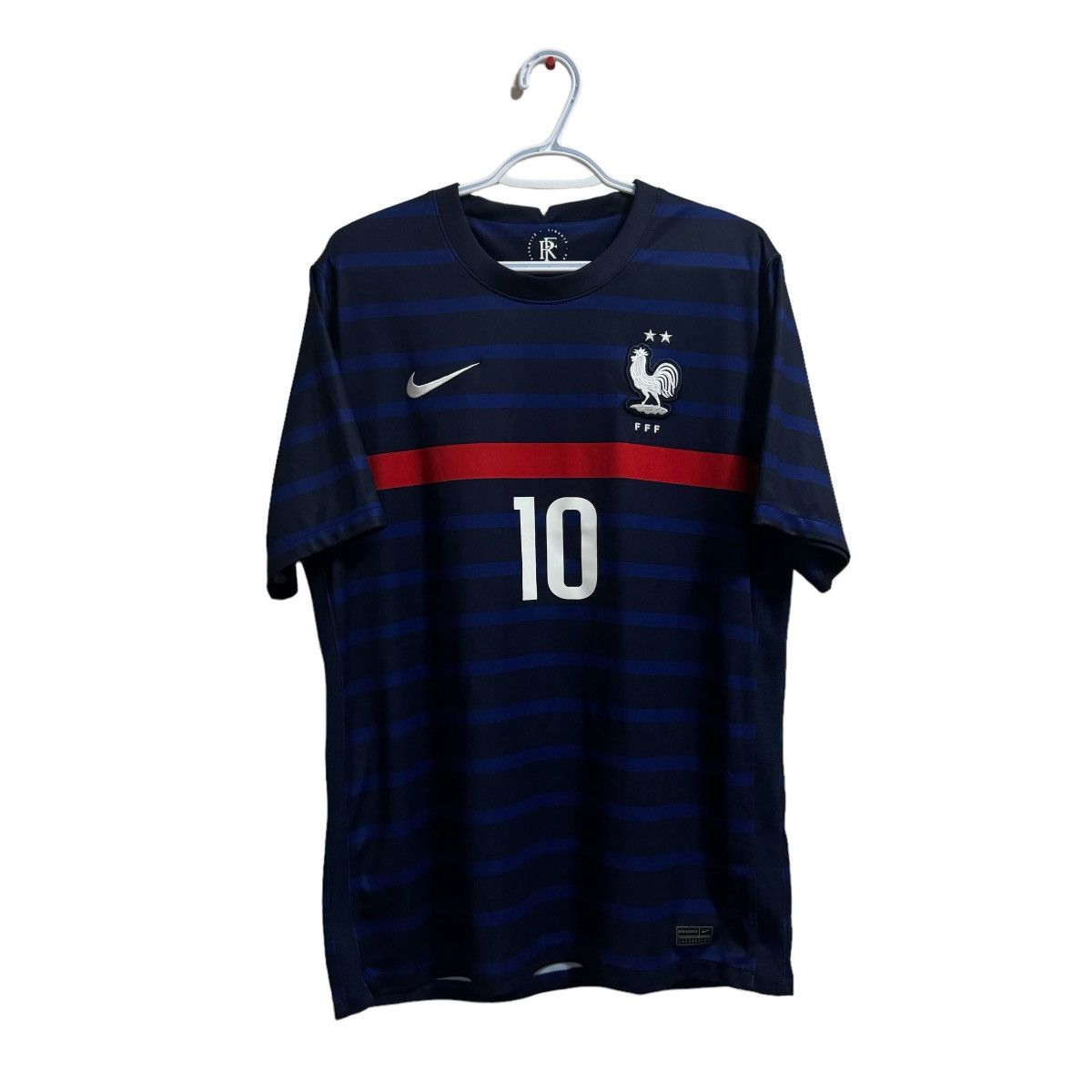 Nike × Streetwear 2020-21 Mbappe France Home Nike Football Kit Soccer ...