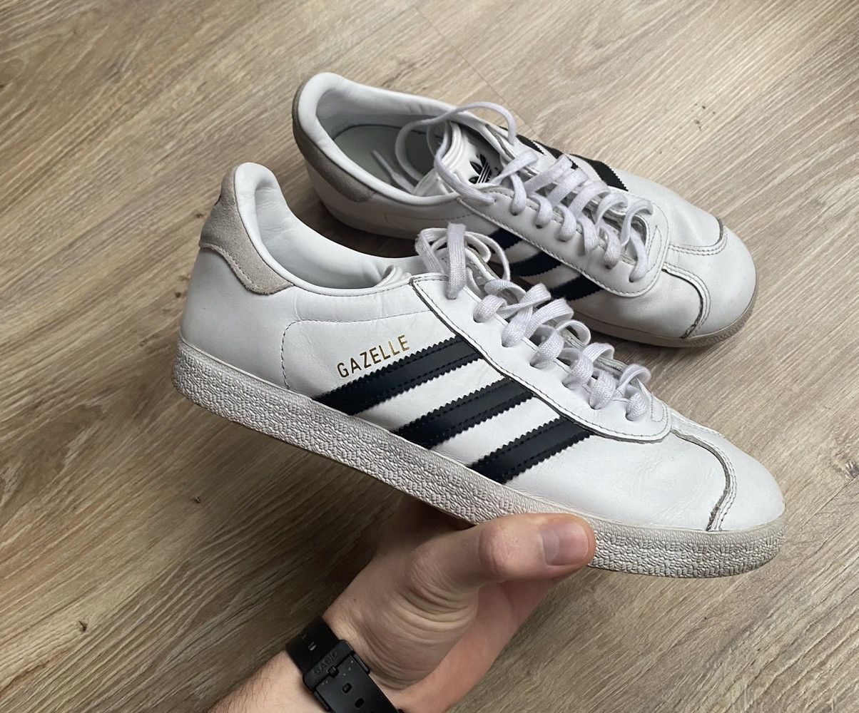Adidas × Streetwear × Vintage Adidas Gazelle vintage white | Grailed