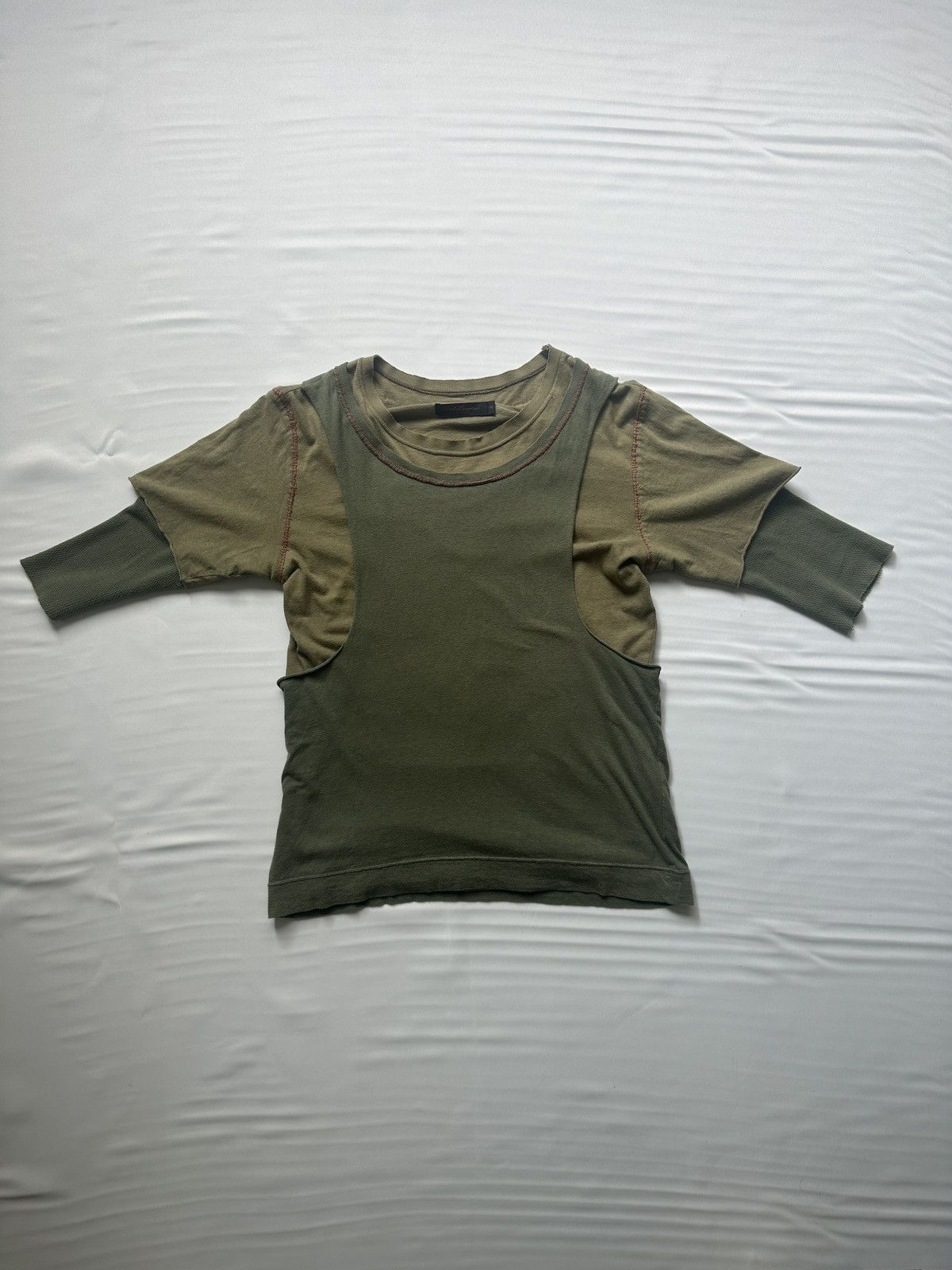 Undercover Undercover SS03 “Scab” Layered Tee | Grailed