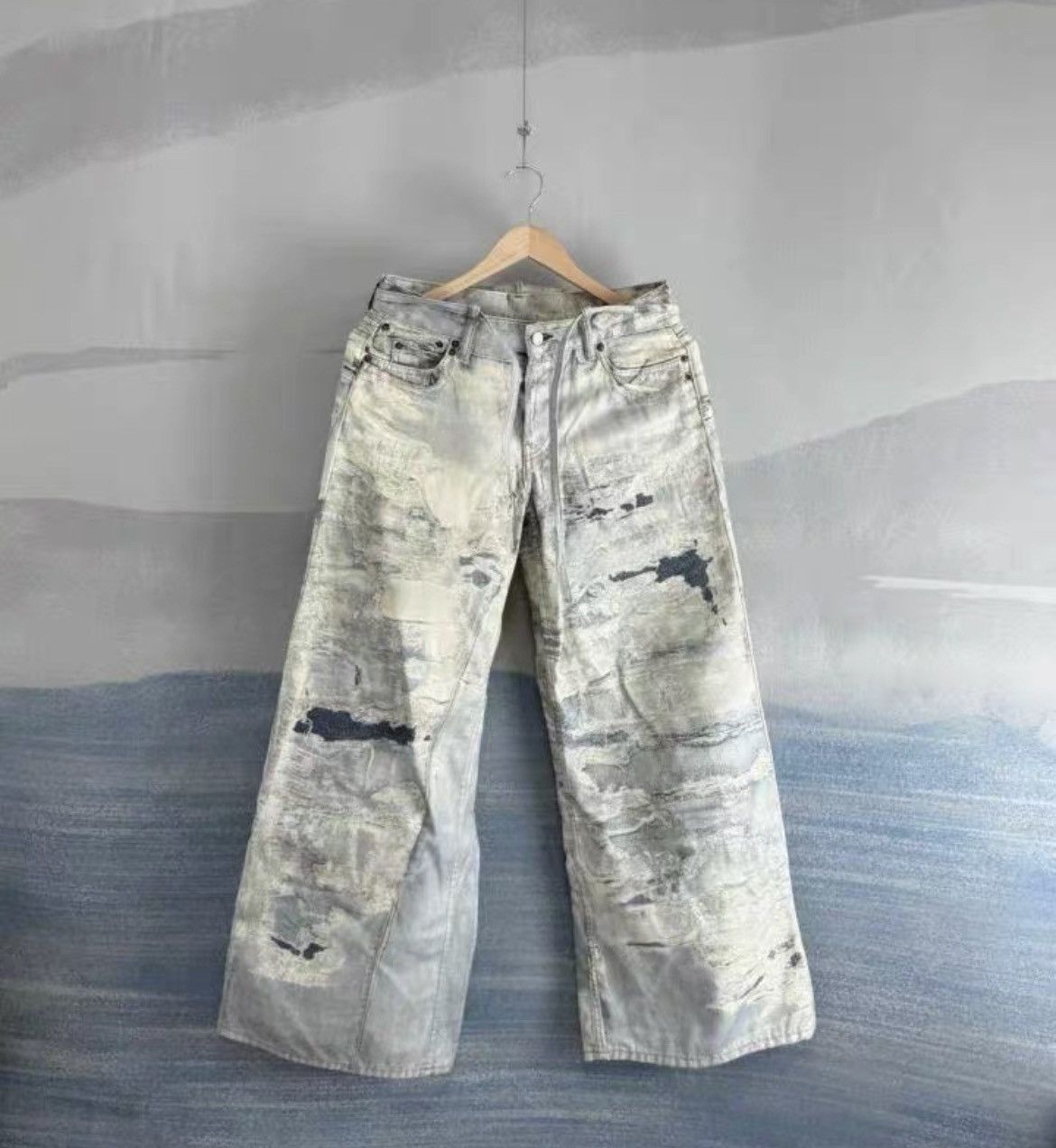 Acne Studios Acne Studios 2004 3D low-rise-cut jeans - -DMC | Grailed
