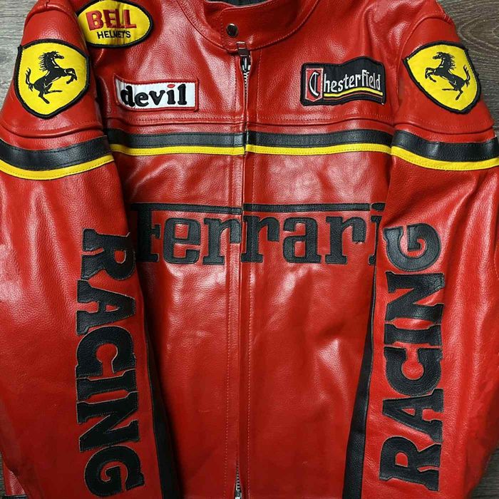 Ferrari Ferrari Leather Jacket Vintage | Grailed