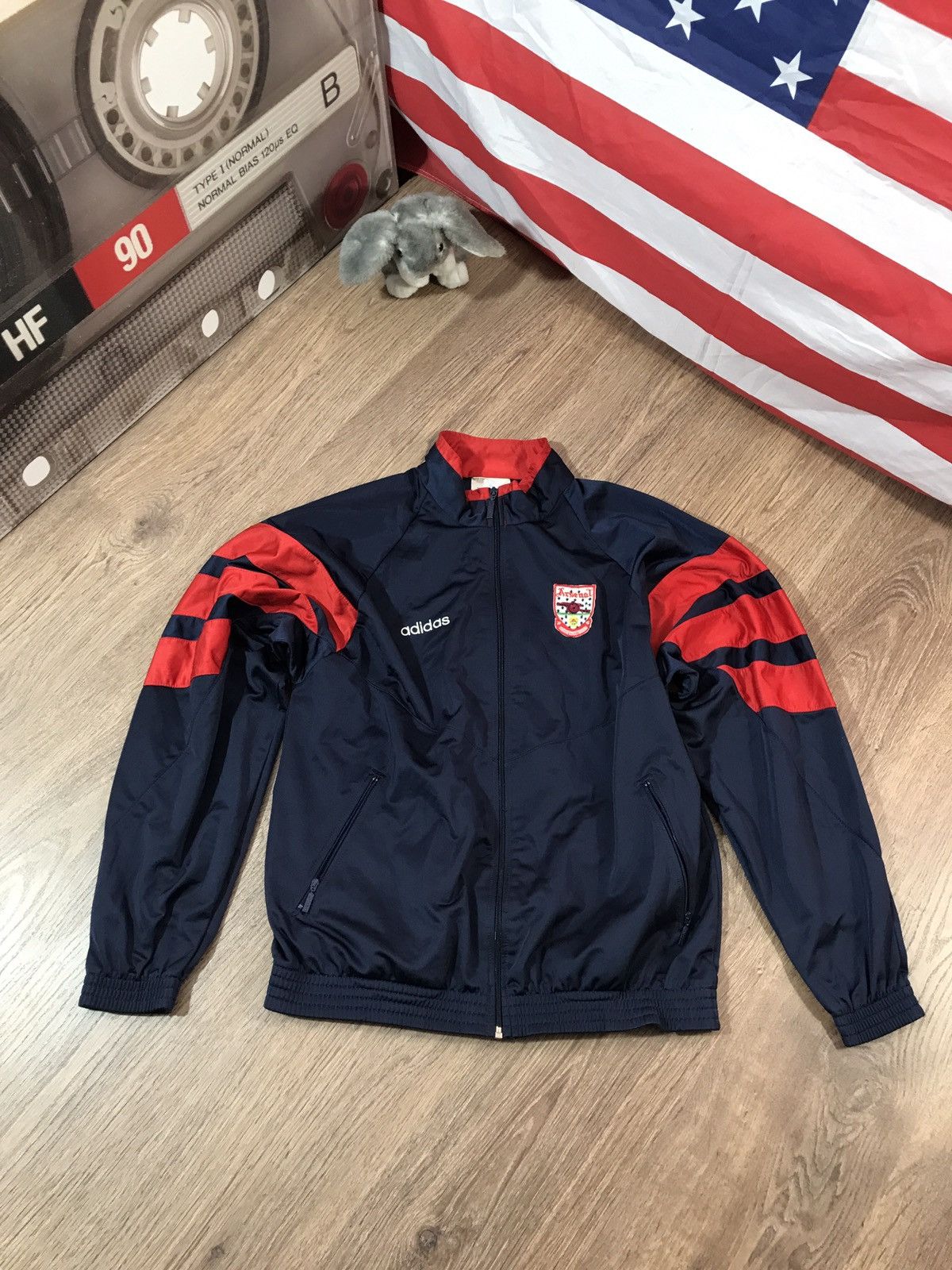Adidas Vintage Adidas Arsenal Track Jacket 90s rare | Grailed