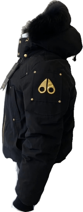 Moose Knuckles Moose knuckles- Gold fur NEOSHEAR bomber(Little rapids ...