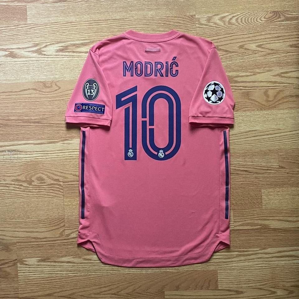 Adidas Real Madrid Modric 2020 21 away player version CL jersey | Grailed