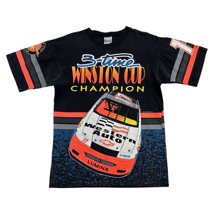 Vintage 1993 3-Time Winston Cup Champion Nascar All Over Print Tee ...