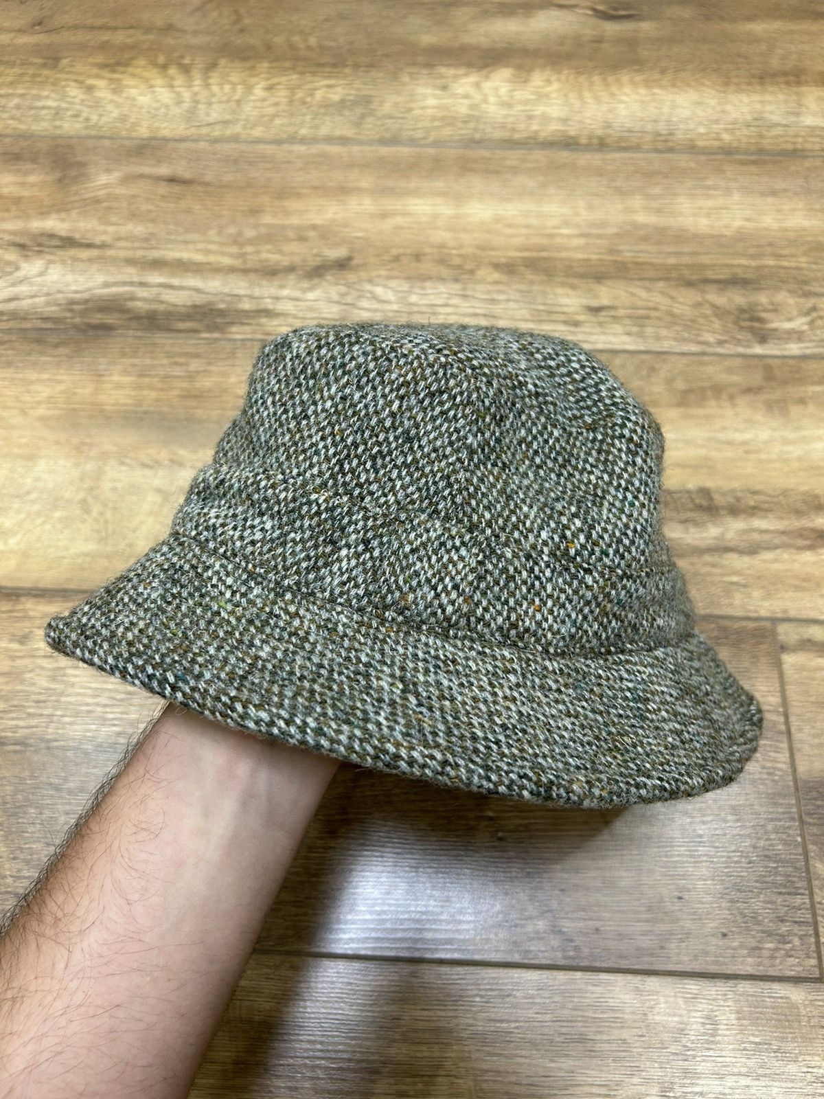 Harris Tweed × Vintage Harris Tweed Bucket Hat 100% Wool | Grailed