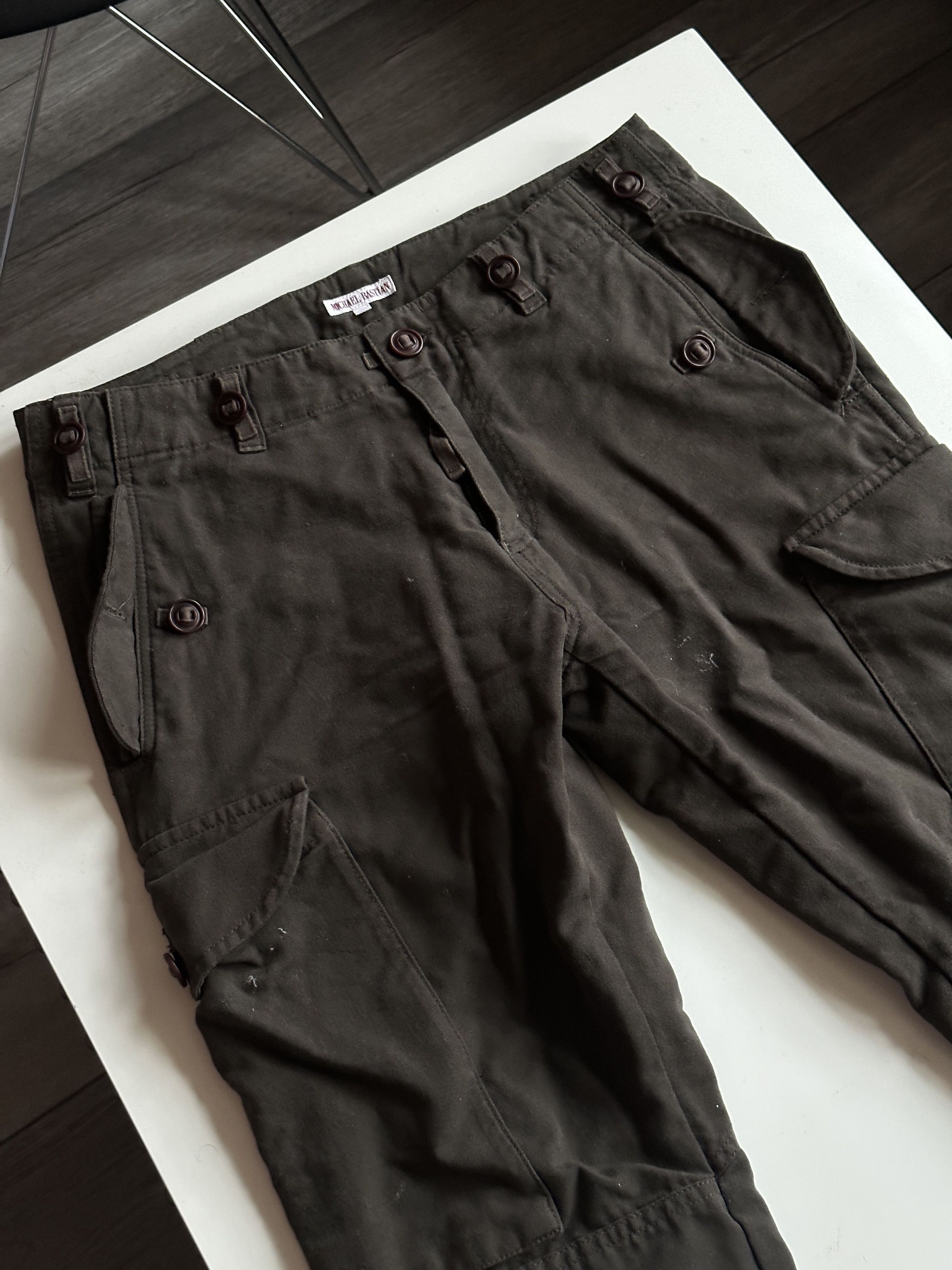 Michael Bastian Michael Bastian Collection Olive Cargo Pants Made In ...