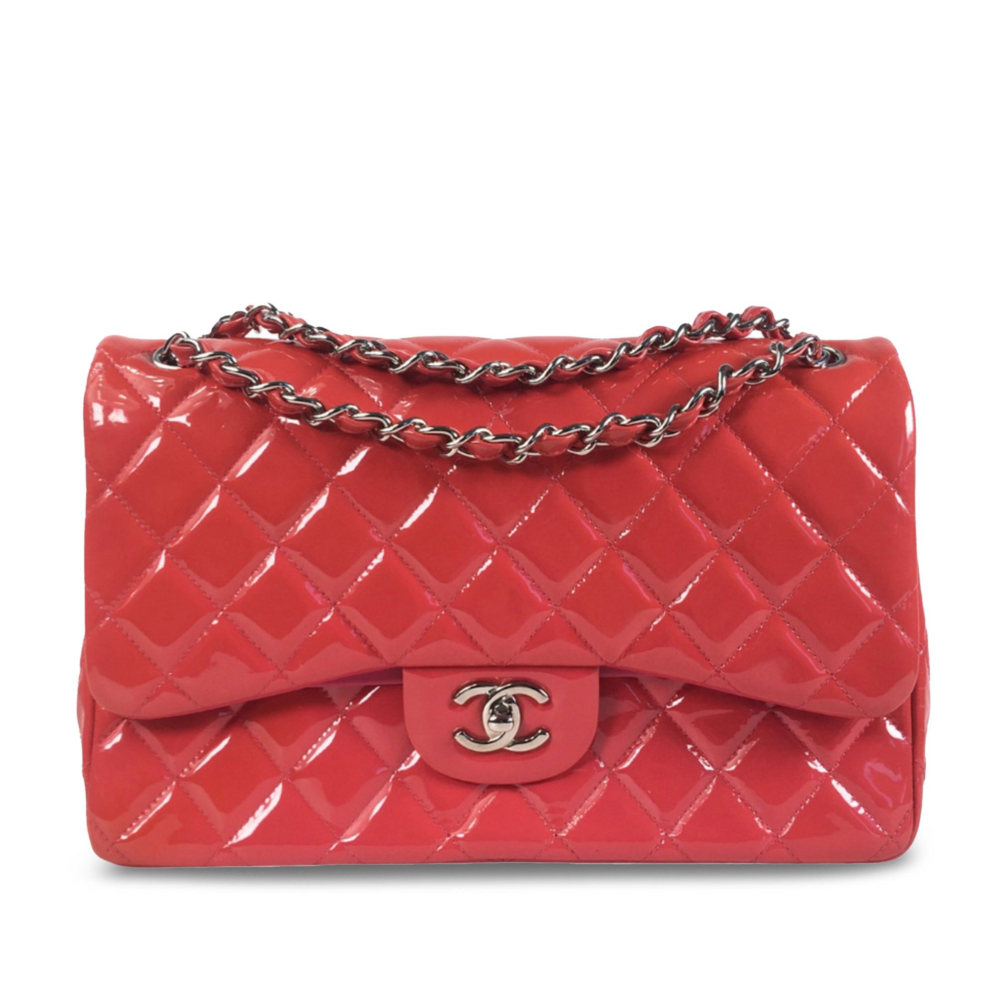 Chanel Chanel Jumbo Classic Patent Double Flap | Grailed
