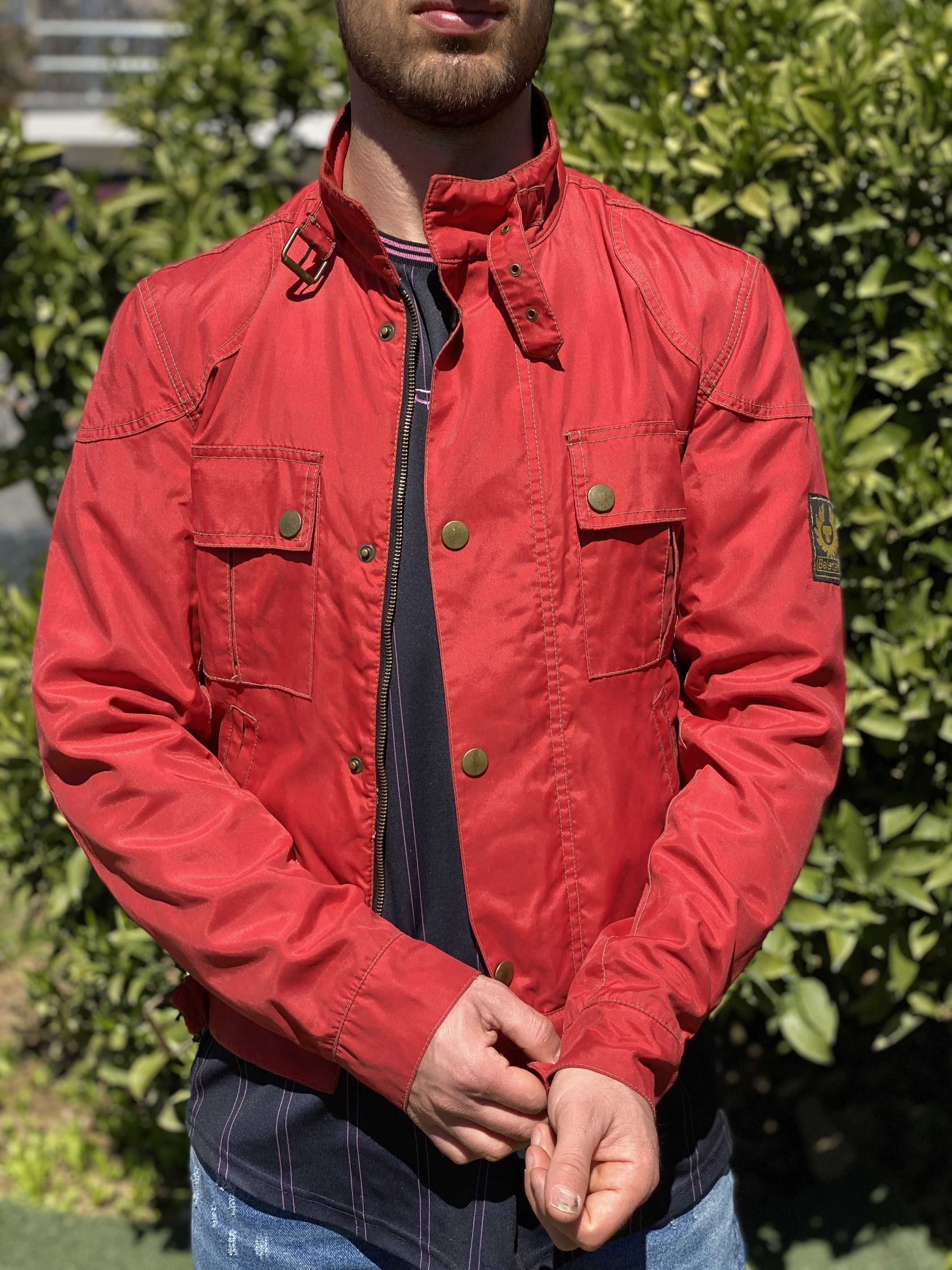 Belstaff Belstaff Gangster 1969 Short Motorcycle Biker Bomber Size S ...