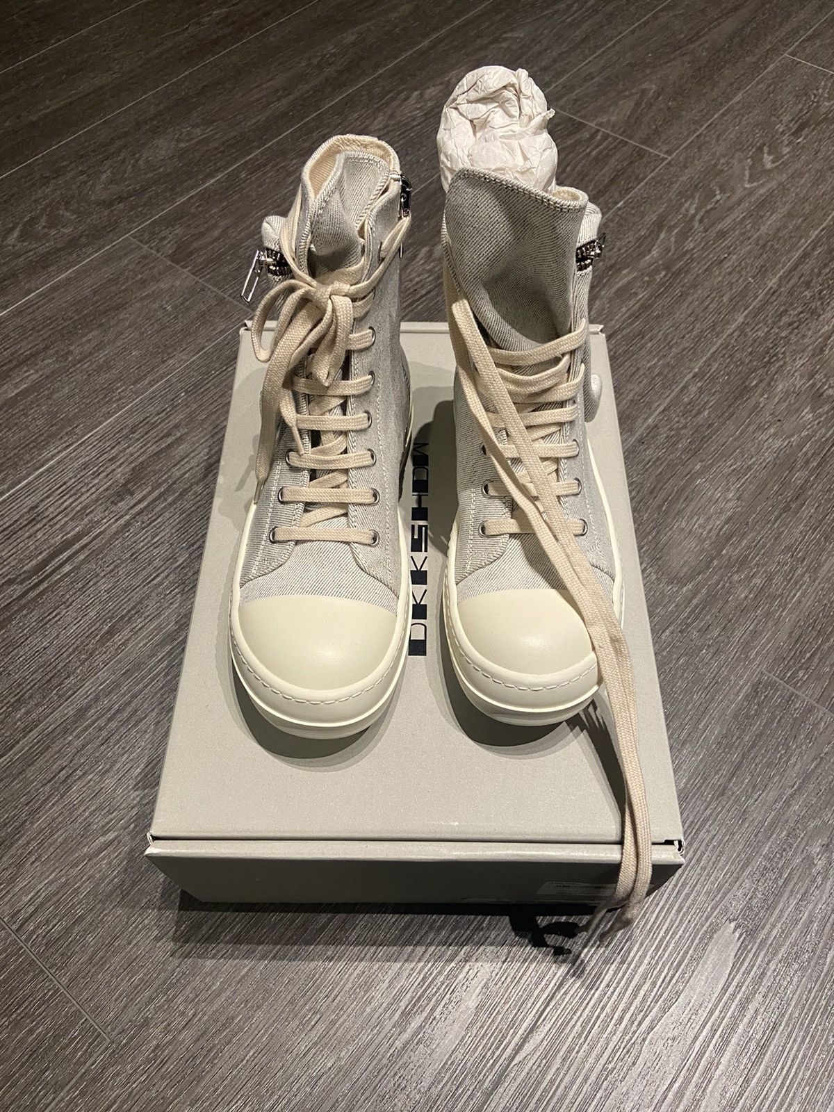 Rick Owens Dark shadow high | Grailed